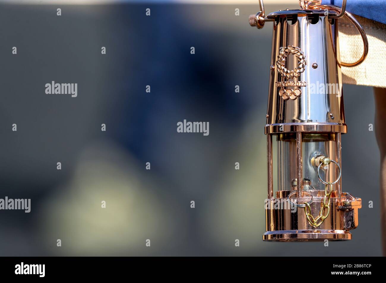 Athens, Greece - March 19, 2020: Olympic Flame handover ceremony for ...