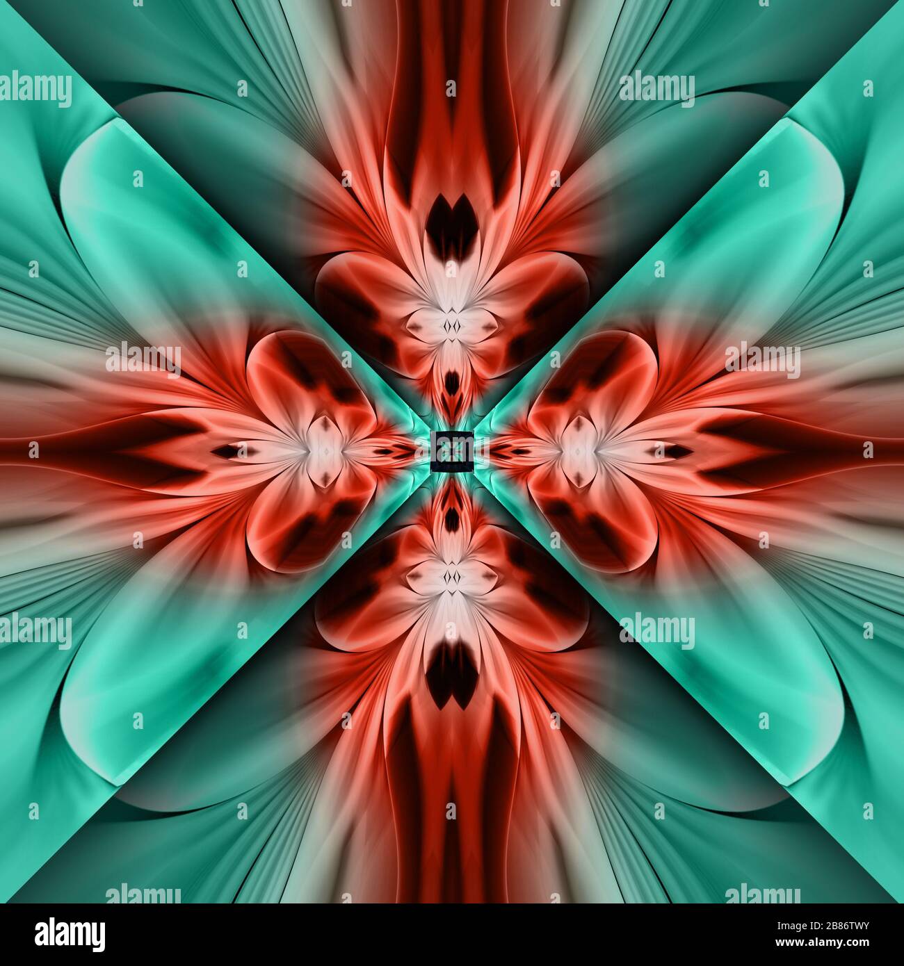 3D render of plastic background tile with embossed abstract colorful ...