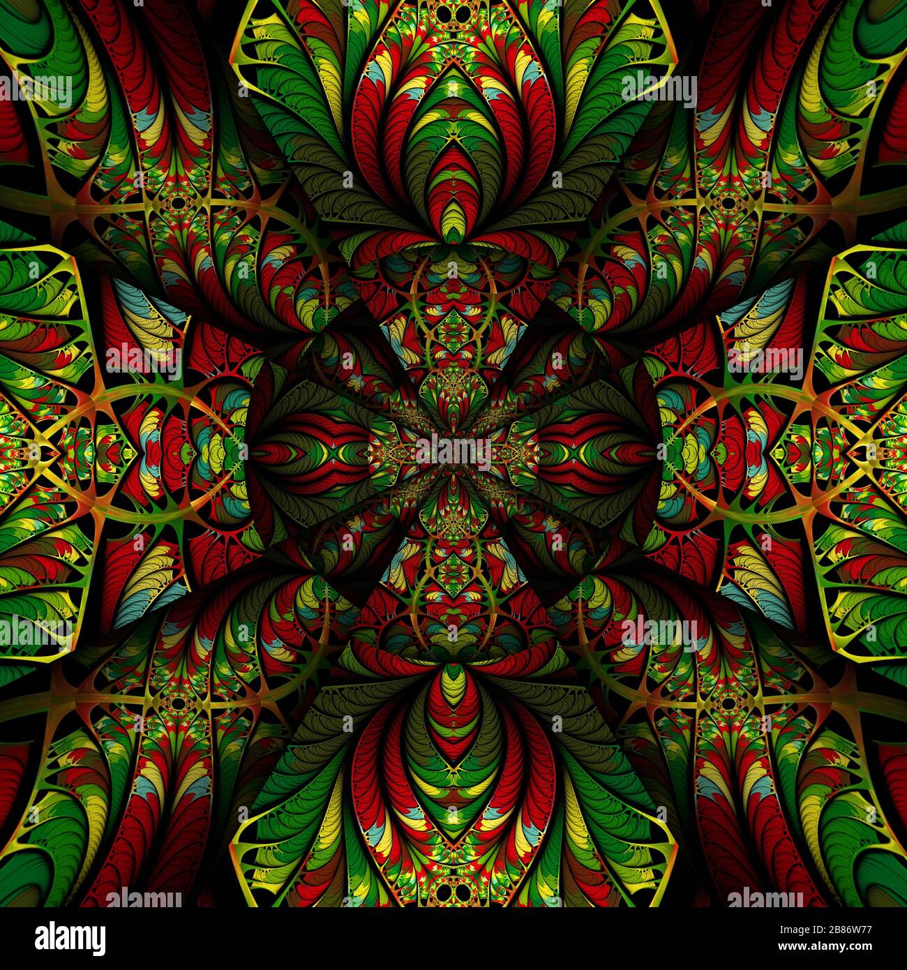 3D render of plastic background tile with embossed abstract colorful ...