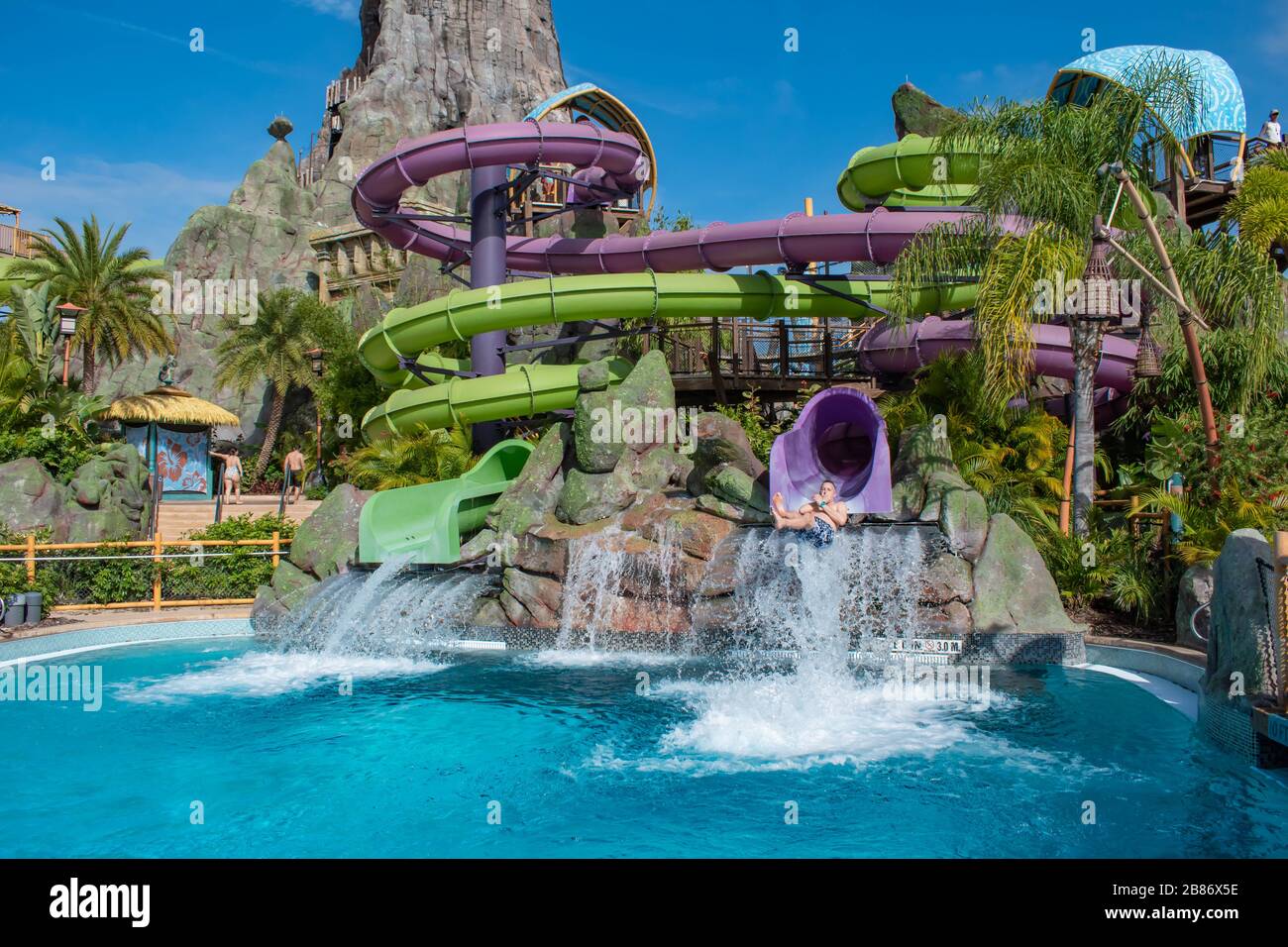 Orlando, Florida. March 10, 2020. People enjoying Ohno of Ohyah and ...