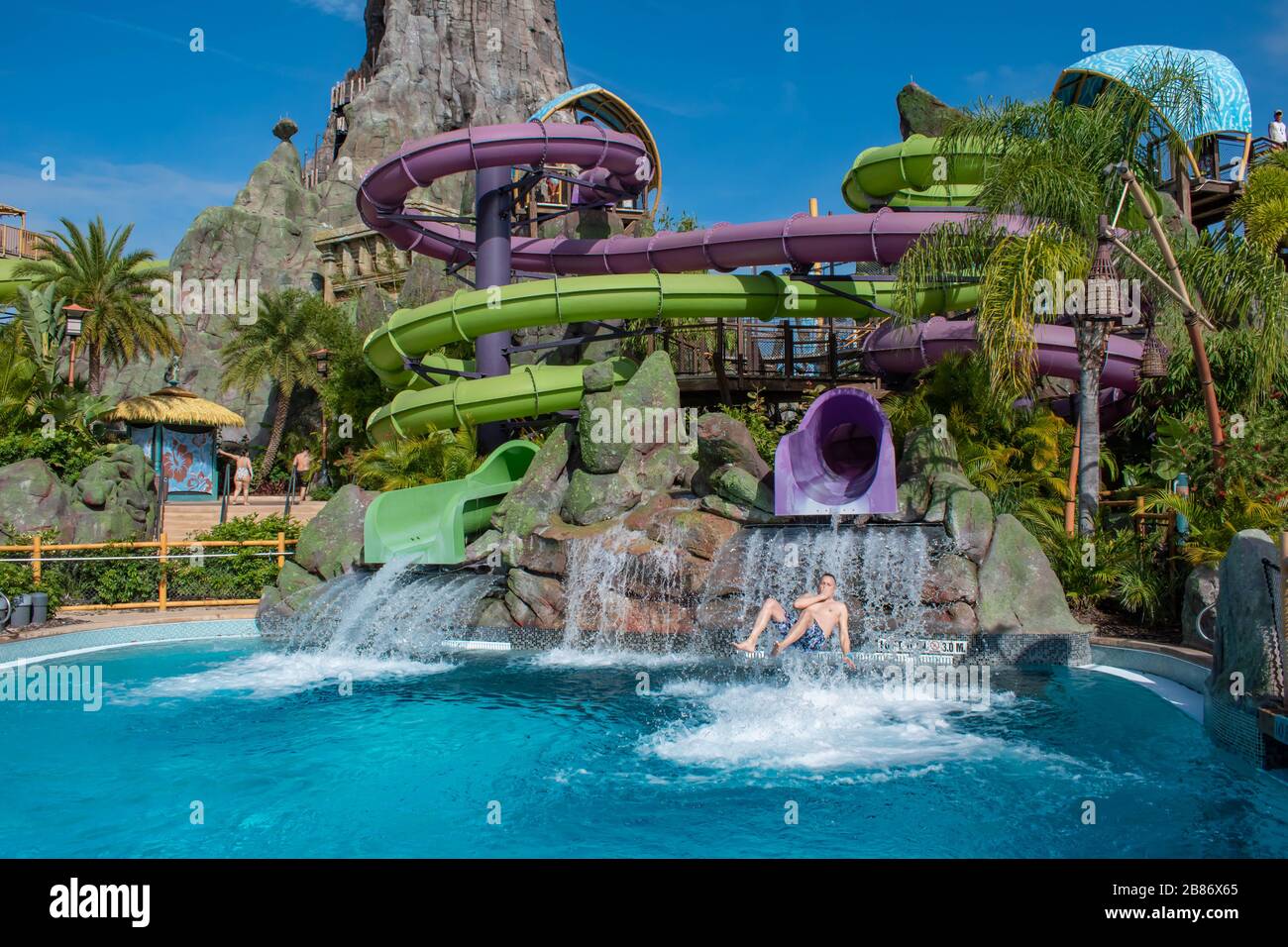 Orlando, Florida. March 10, 2020. People enjoying Ohno of Ohyah and ...