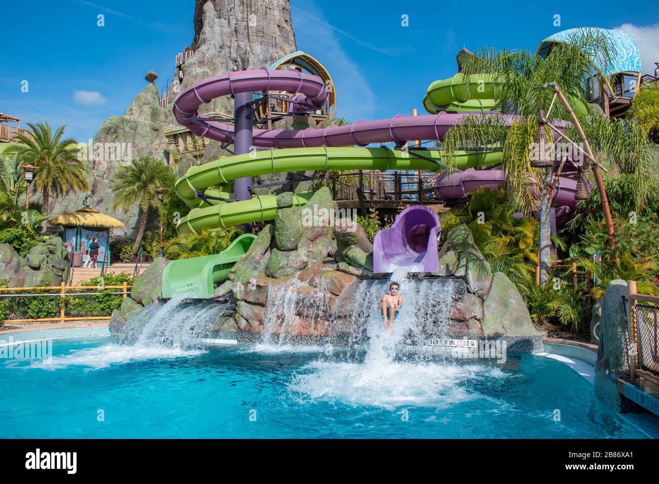 Orlando, Florida. March 10, 2020. People enjoying Ohno of Ohyah and ...