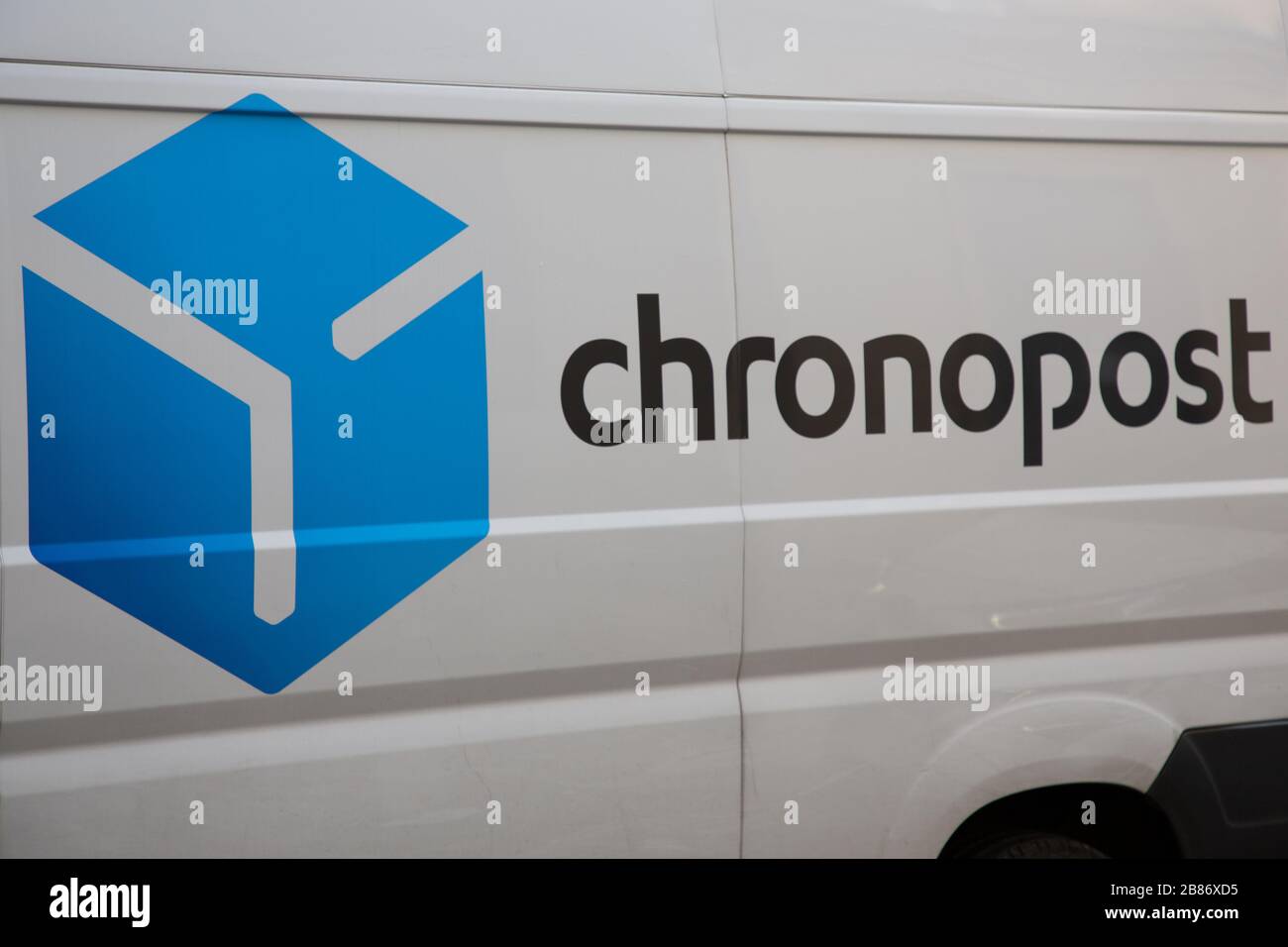 Bordeaux , Aquitaine / France - 11 25 2019 : Chronopost delivery van ...
