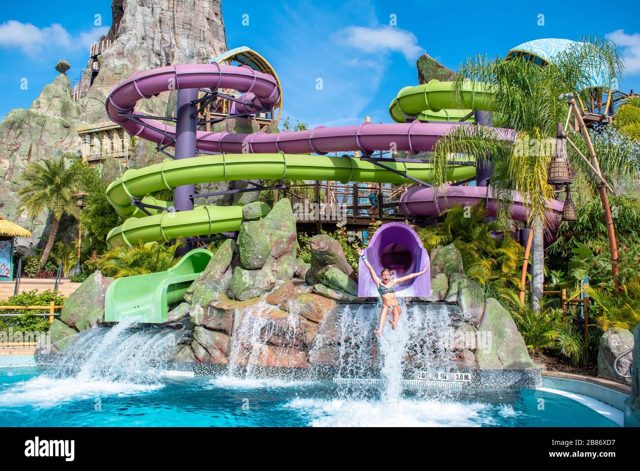 Orlando, Florida. March 10, 2020. People enjoying Ohno of Ohyah and ...