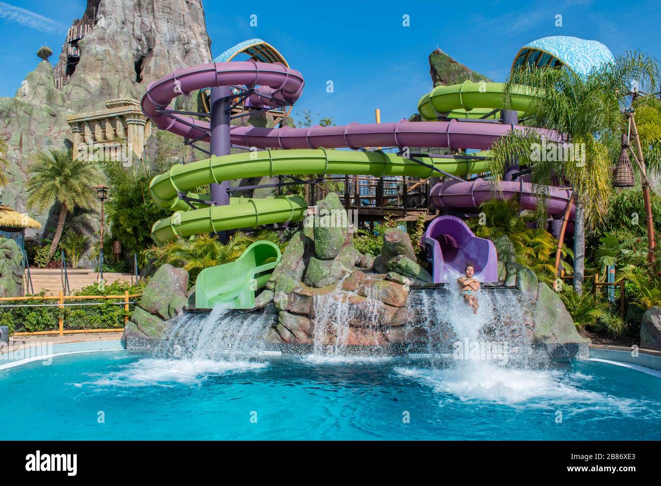 Orlando, Florida. March 10, 2020. People enjoying Ohno of Ohyah and ...