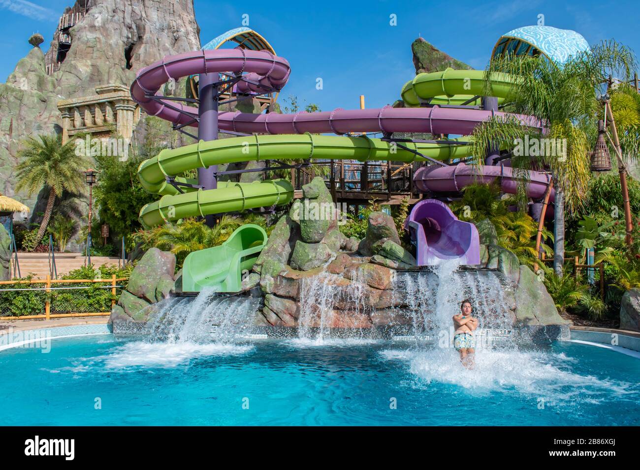 Orlando, Florida. March 10, 2020. People enjoying Ohno of Ohyah and ...