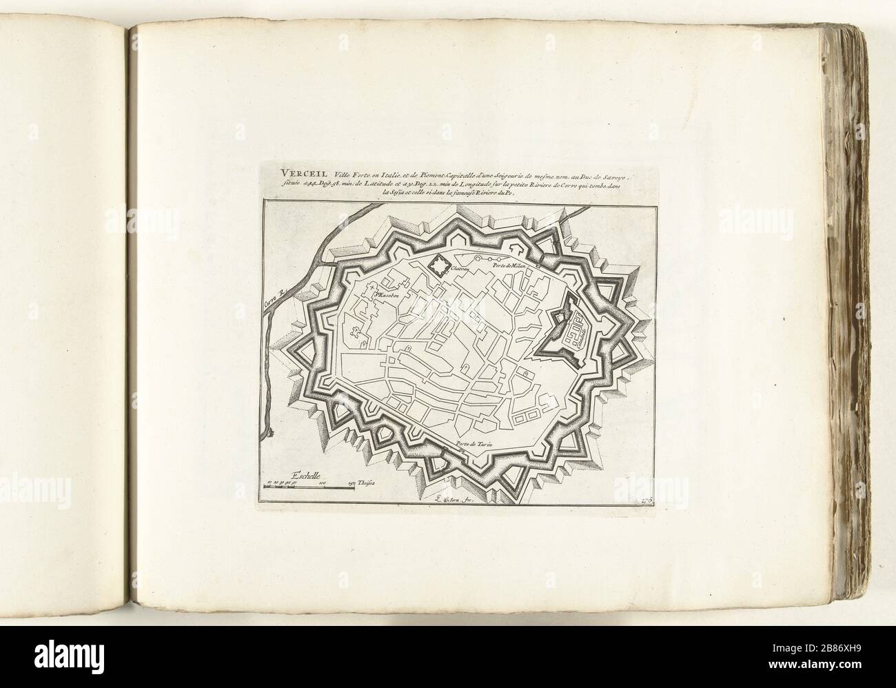 Vercelli map hi-res stock photography and images - Alamy