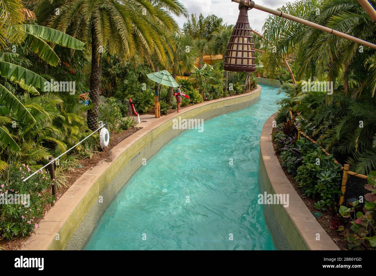 Orlando, Florida. March 10, 2020. Partial view of TeAwa The Fearless ...