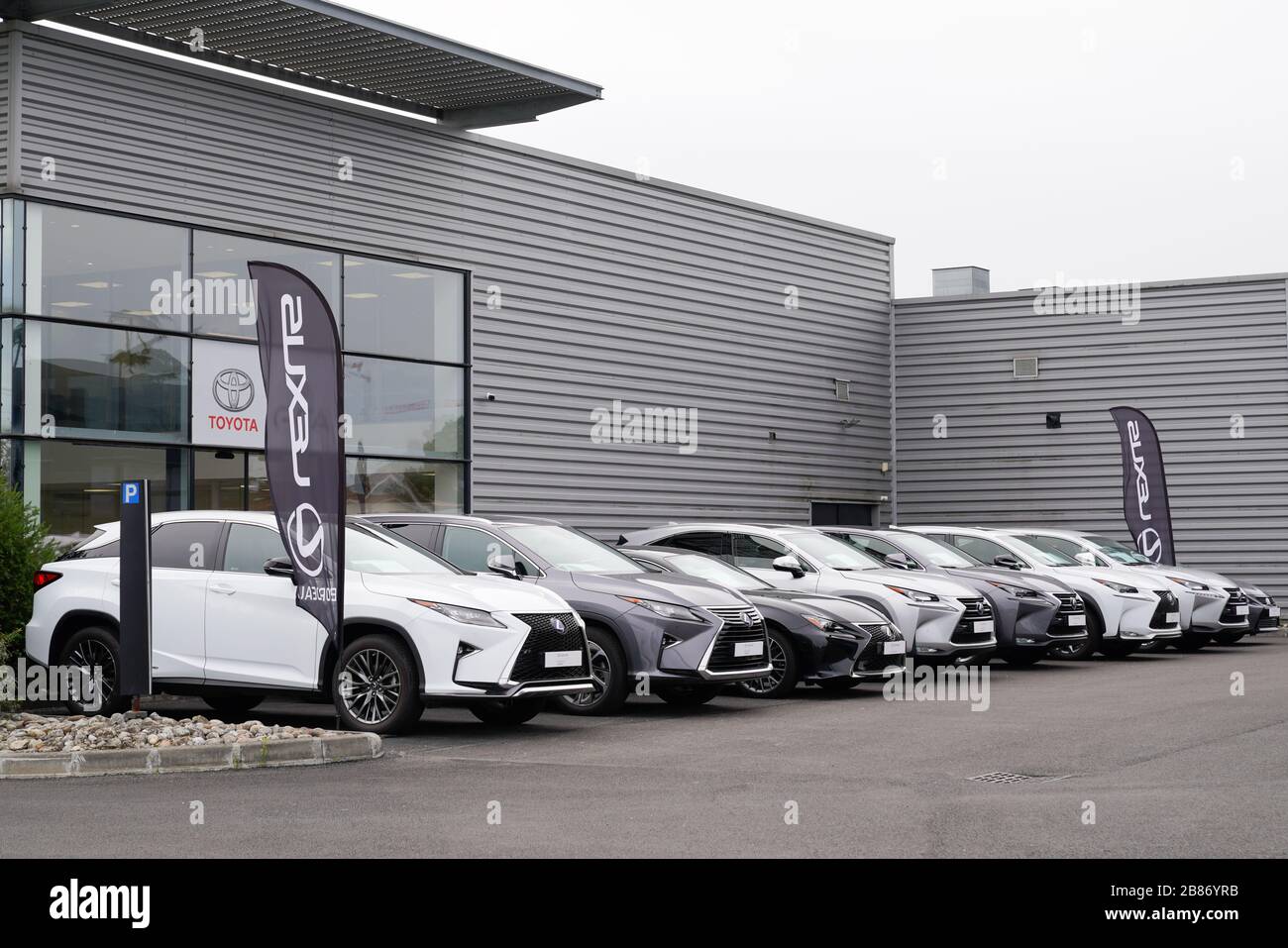 Bordeaux , Aquitaine / France - 10 15 2019 : Lexus Automobile ...