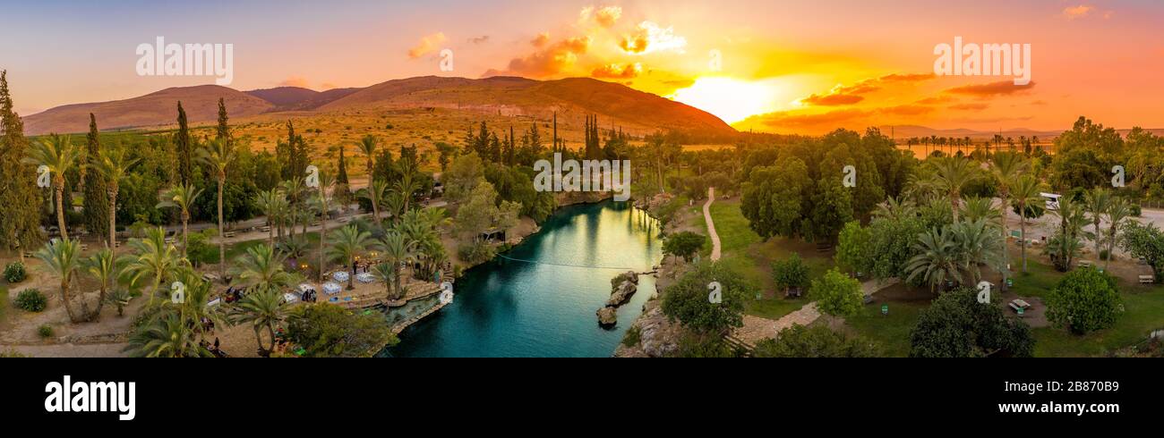 Gan hashlosha national park hi-res stock photography and images - Alamy