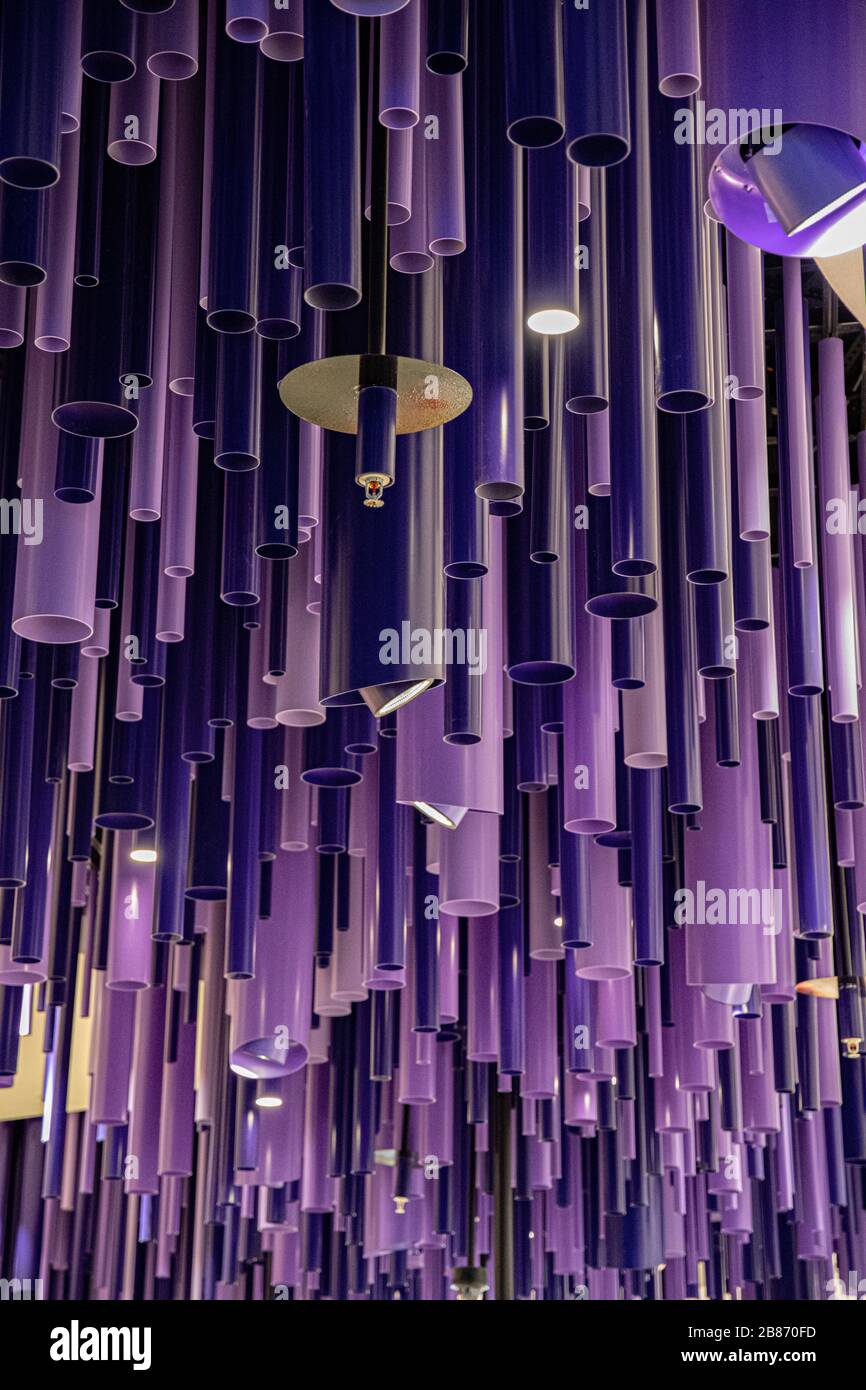 Violet pipes hi-res stock photography and images - Alamy