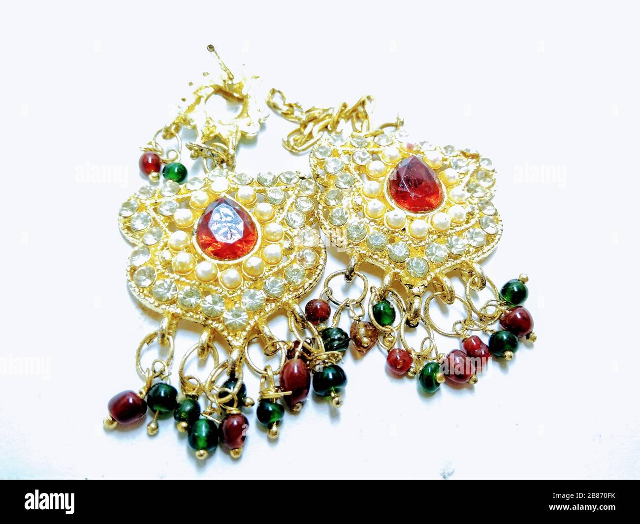A picture of earrings Stock Photo - Alamy