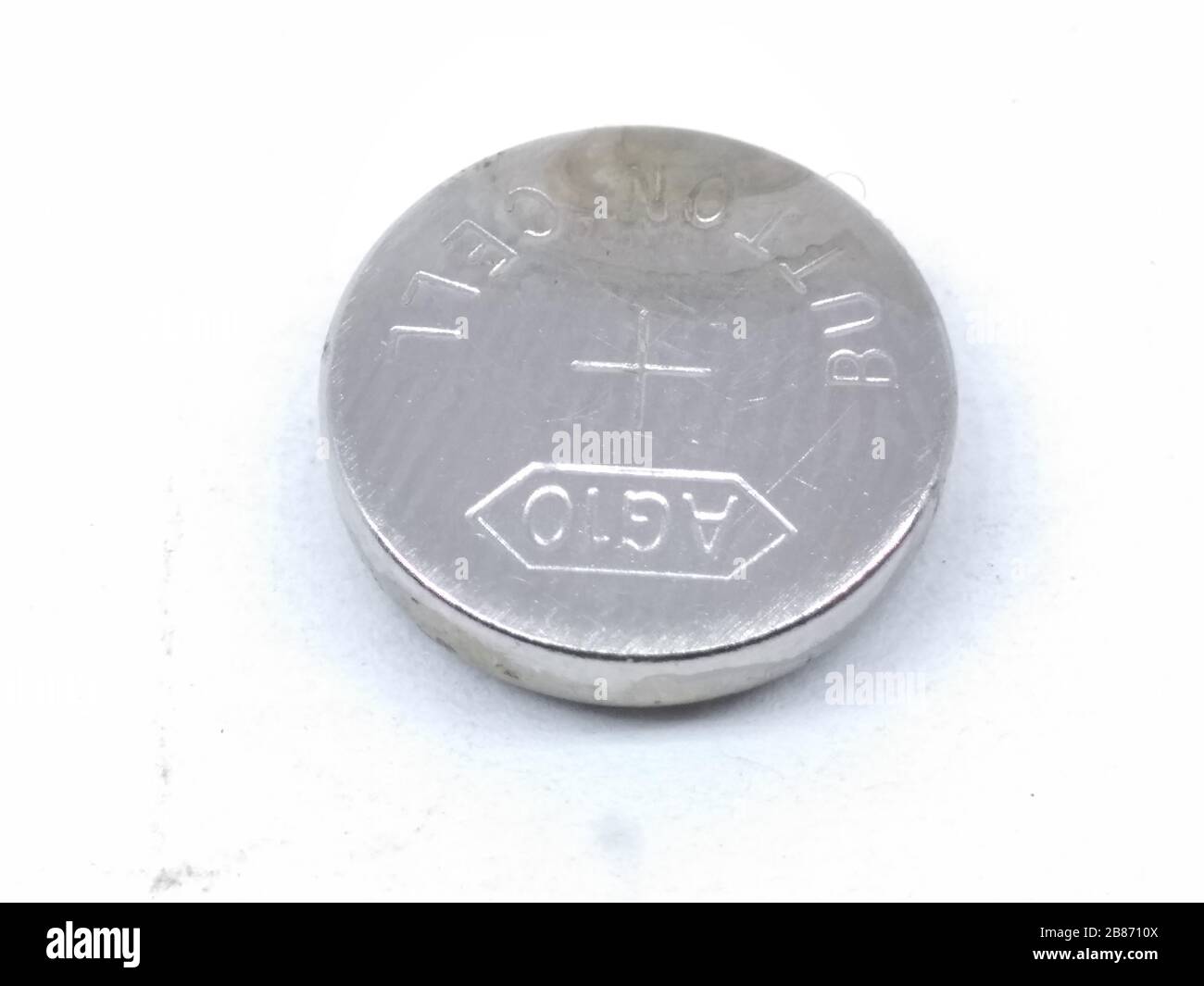 A picture of round battery Stock Photo - Alamy