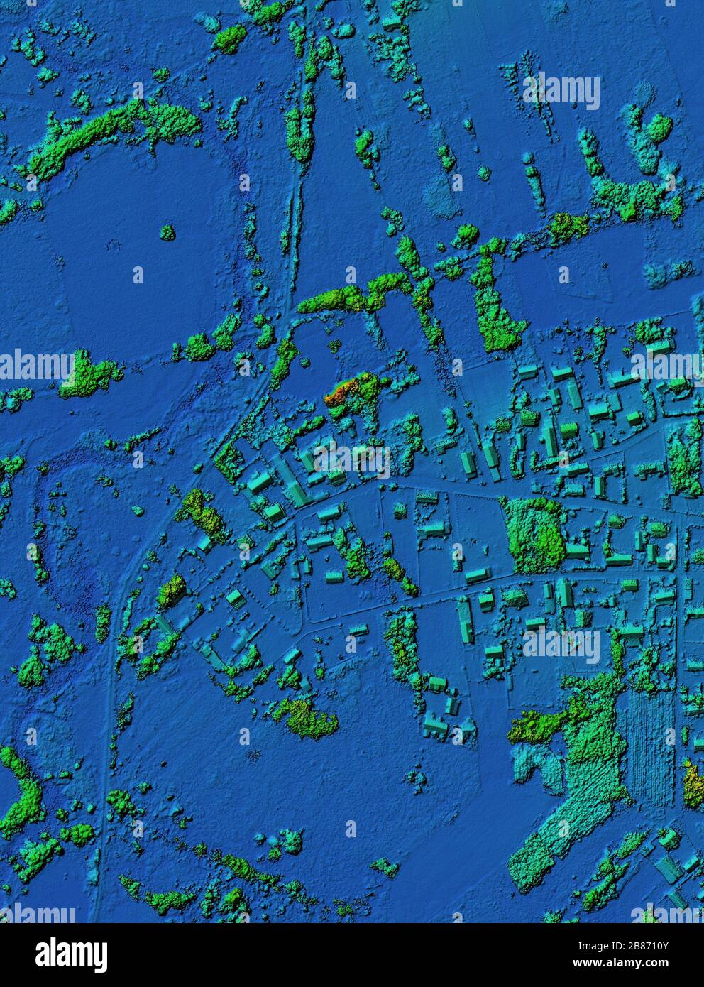 DEM - digital elevation model. Product made after proccesing pictures ...