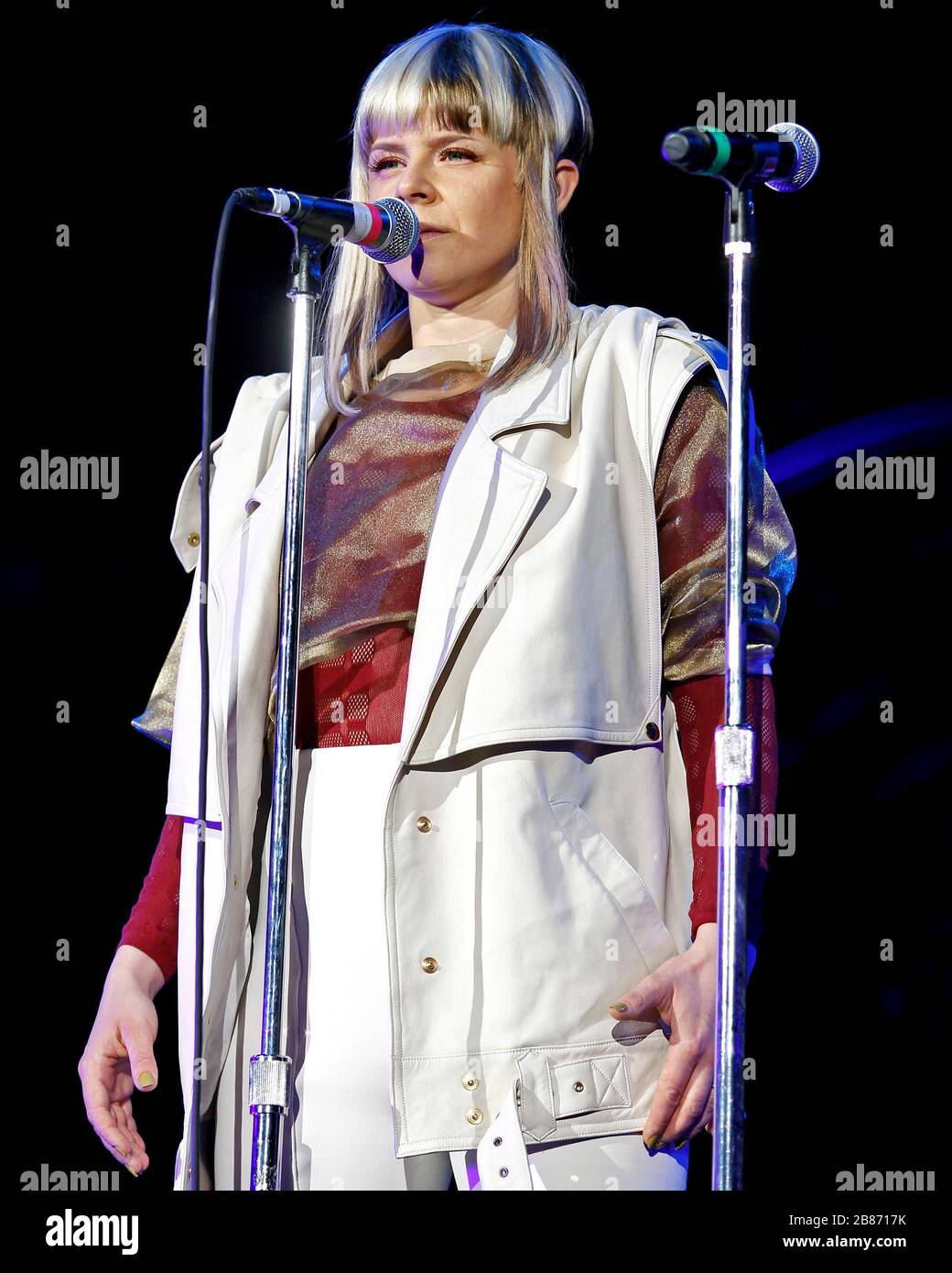 Swedish vocalist Robyn (Robyn Carlsson) performs at the American ...