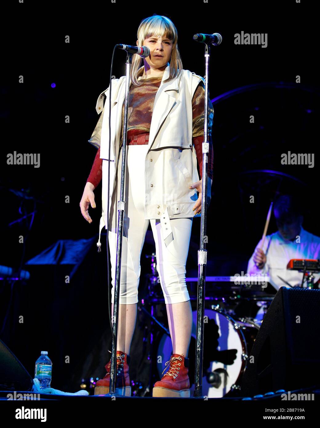 Swedish vocalist Robyn (Robyn Carlsson) performs at the American ...