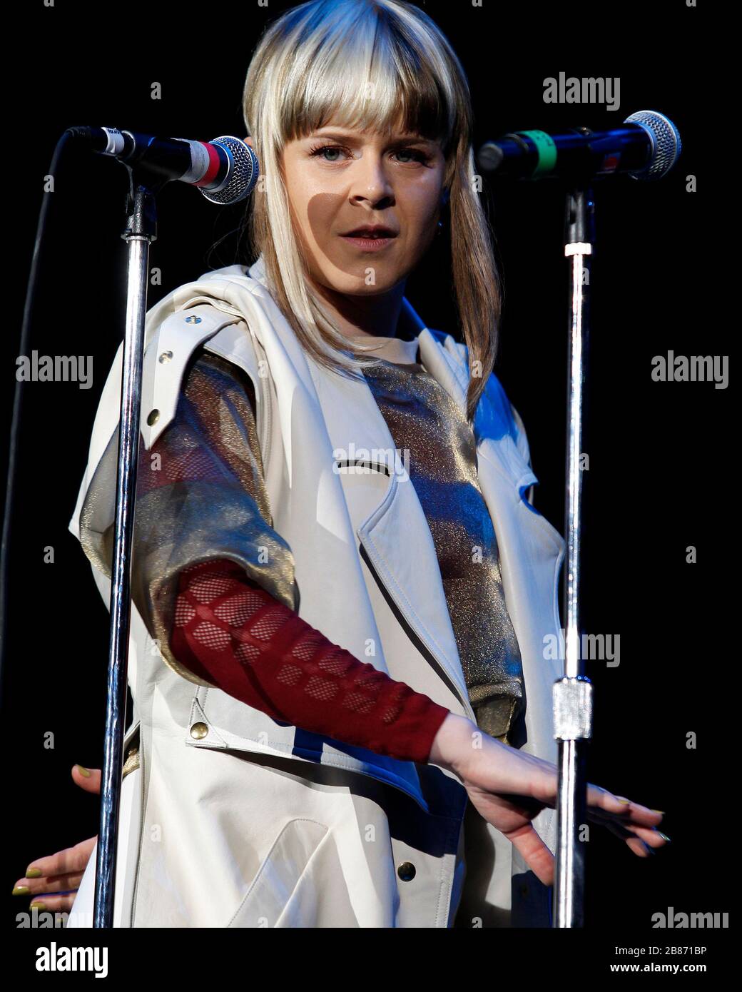 Swedish vocalist Robyn (Robyn Carlsson) performs at the American ...