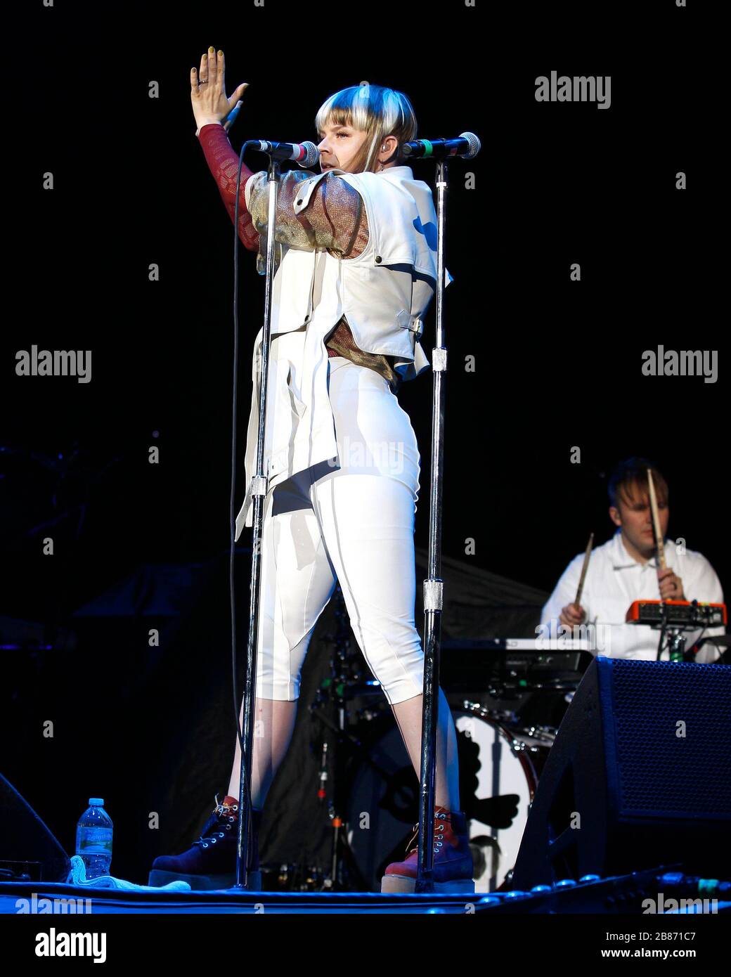 Swedish vocalist Robyn (Robyn Carlsson) performs at the American ...