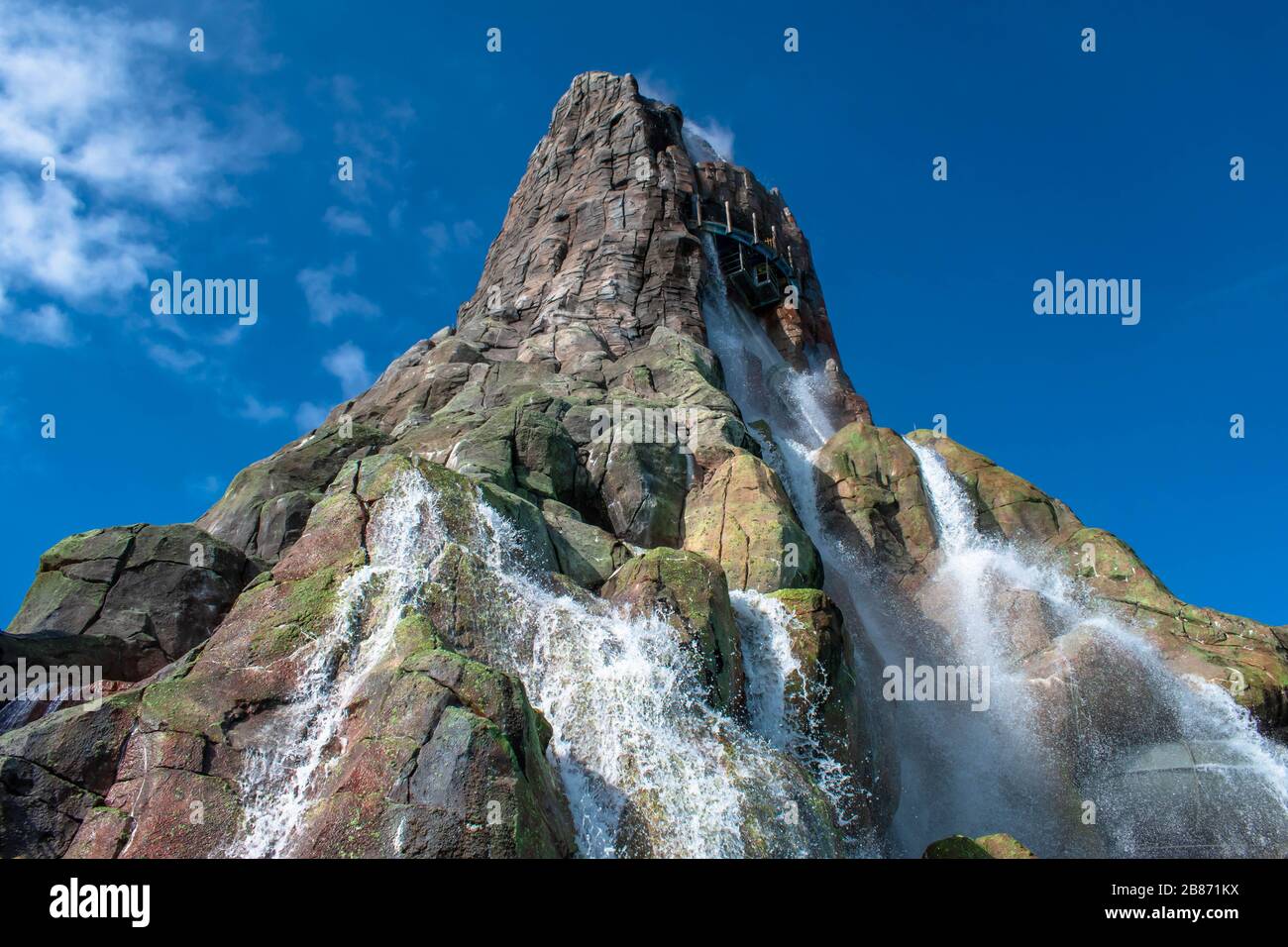 Orlando, Florida. March 10, 2020. Top view of Krakatau the mighty ...