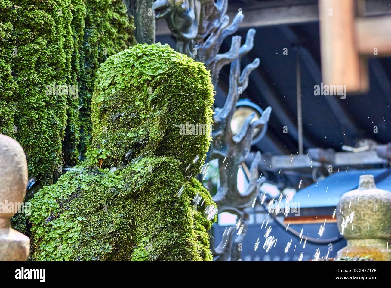 Moss covered sculpture hi-res stock photography and images - Alamy