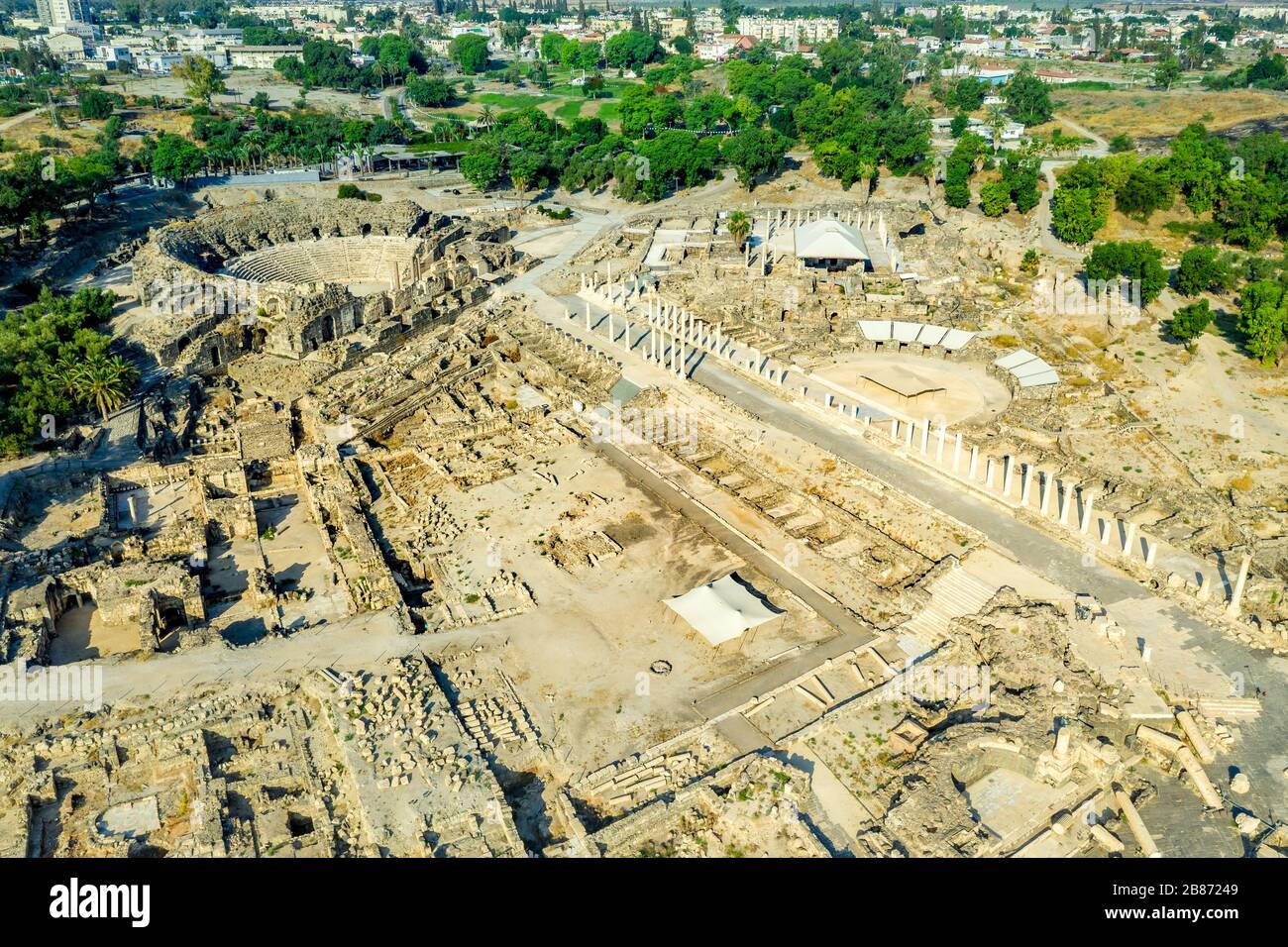 Beit shean hi-res stock photography and images - Alamy