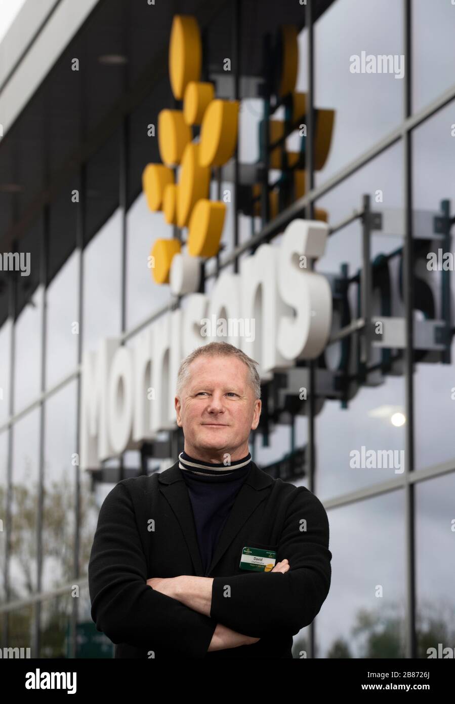 Morrisons CEO David Potts at the Morrisons St Ives Store in ...