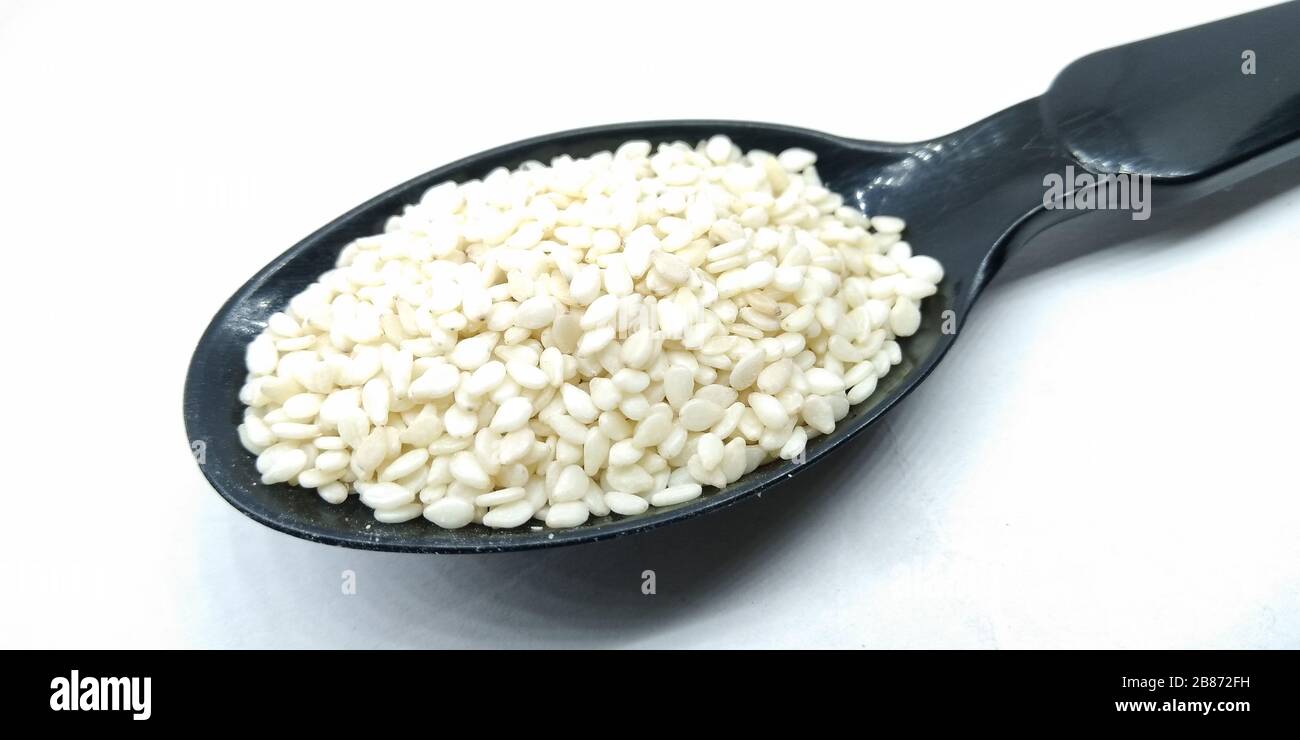 A picture of sesame seeds Stock Photo - Alamy
