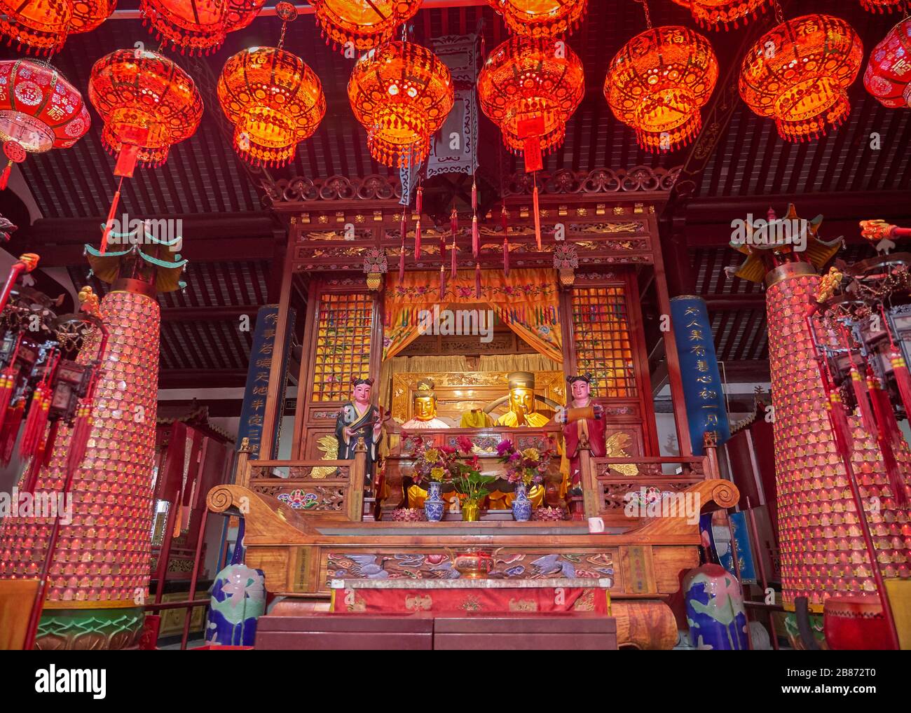 Zhujiajiao Ancient Water Town in Shanghai Stock Photo - Alamy