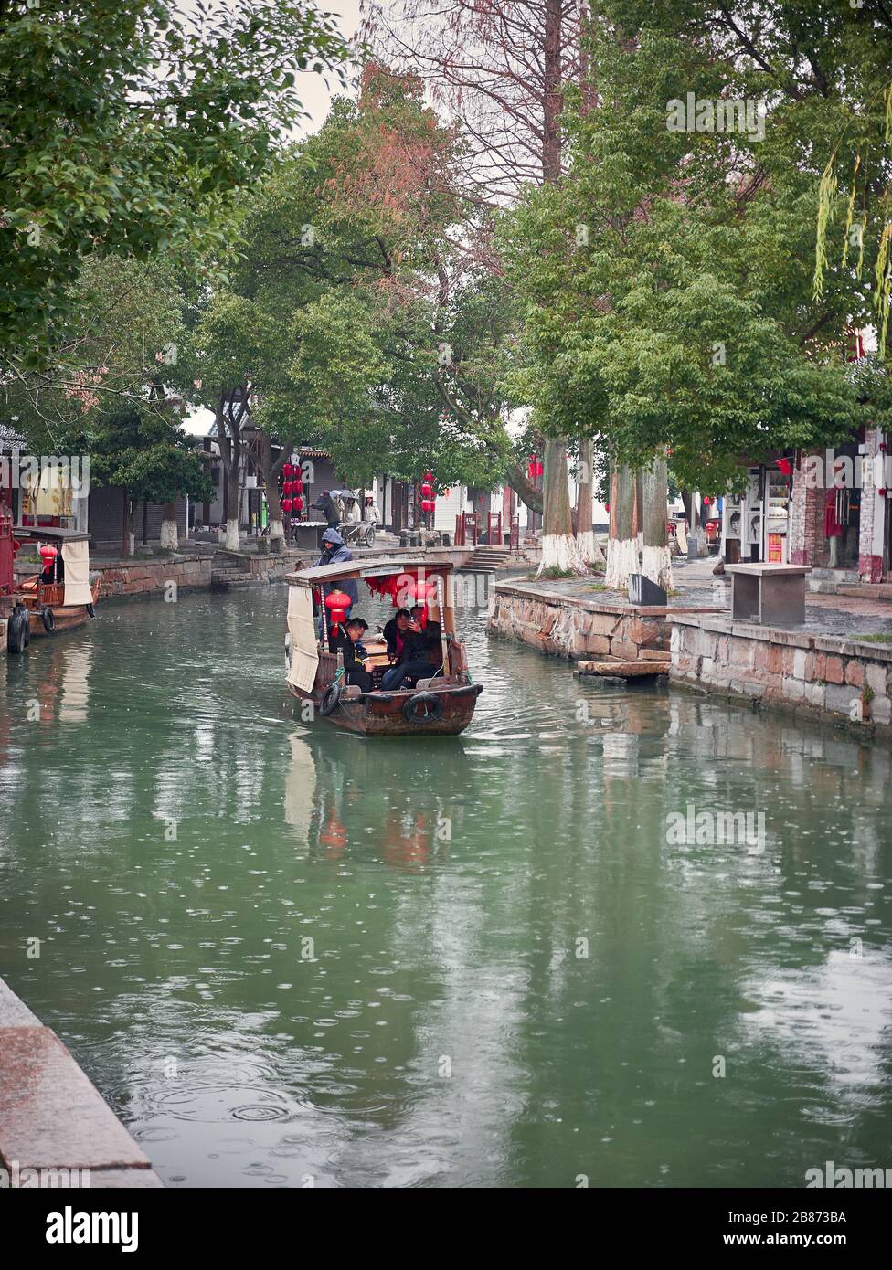 Zhujiajiao Ancient Water Town in Shanghai Stock Photo - Alamy