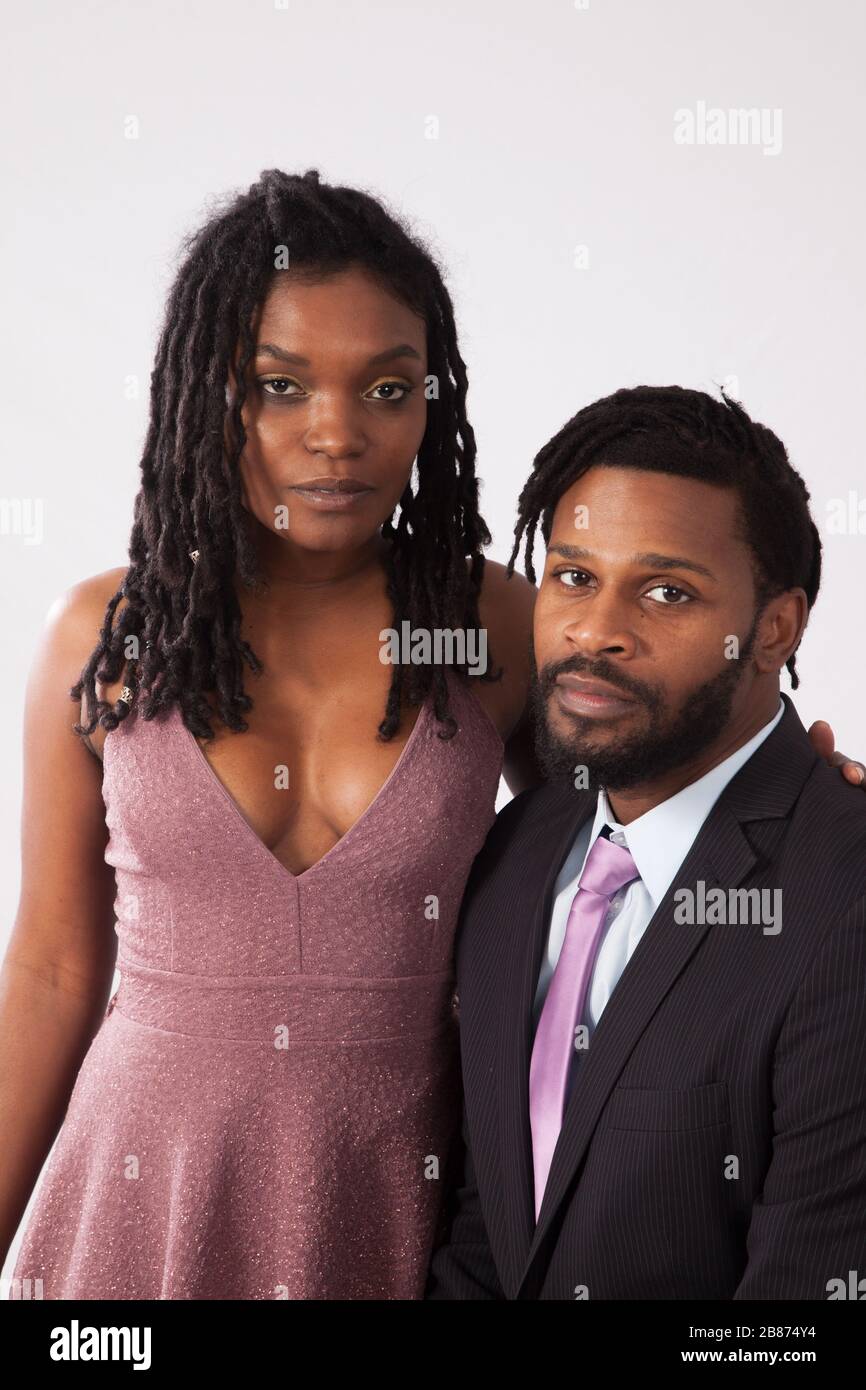 Romantic couple in a quiet embrace Stock Photo - Alamy