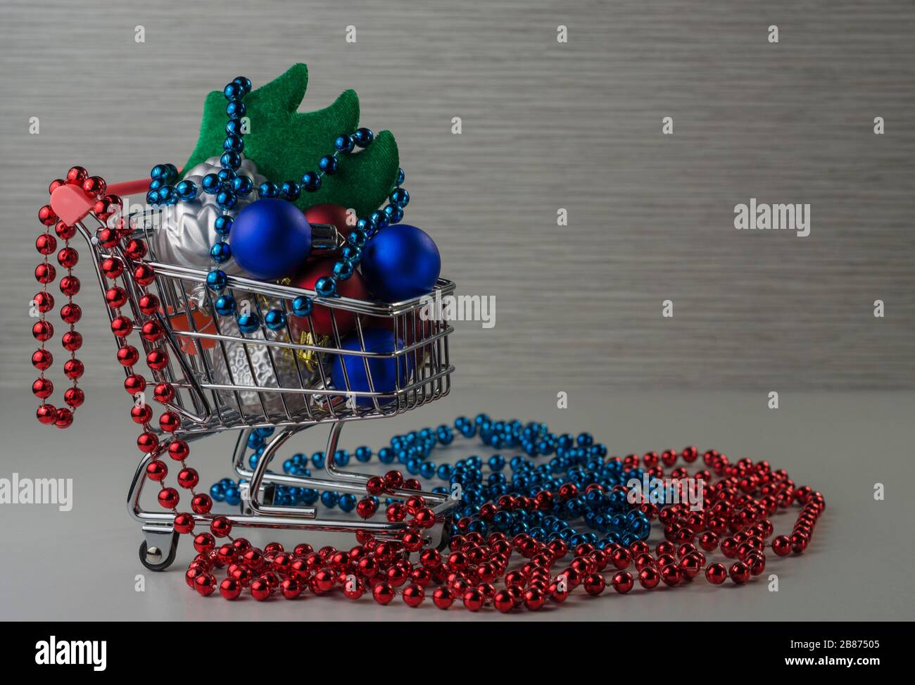 Supermarket trolley christmas tree hi-res stock photography and images ...