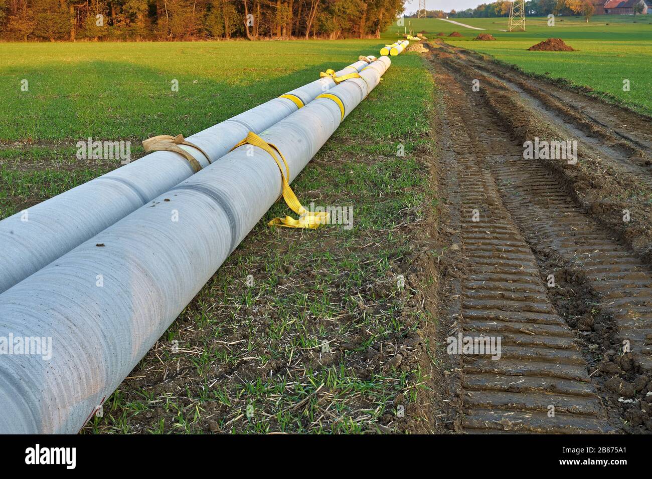 Construction site background pipes hi-res stock photography and images ...