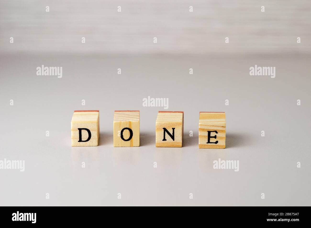 Wooden blocks word black hi-res stock photography and images - Alamy