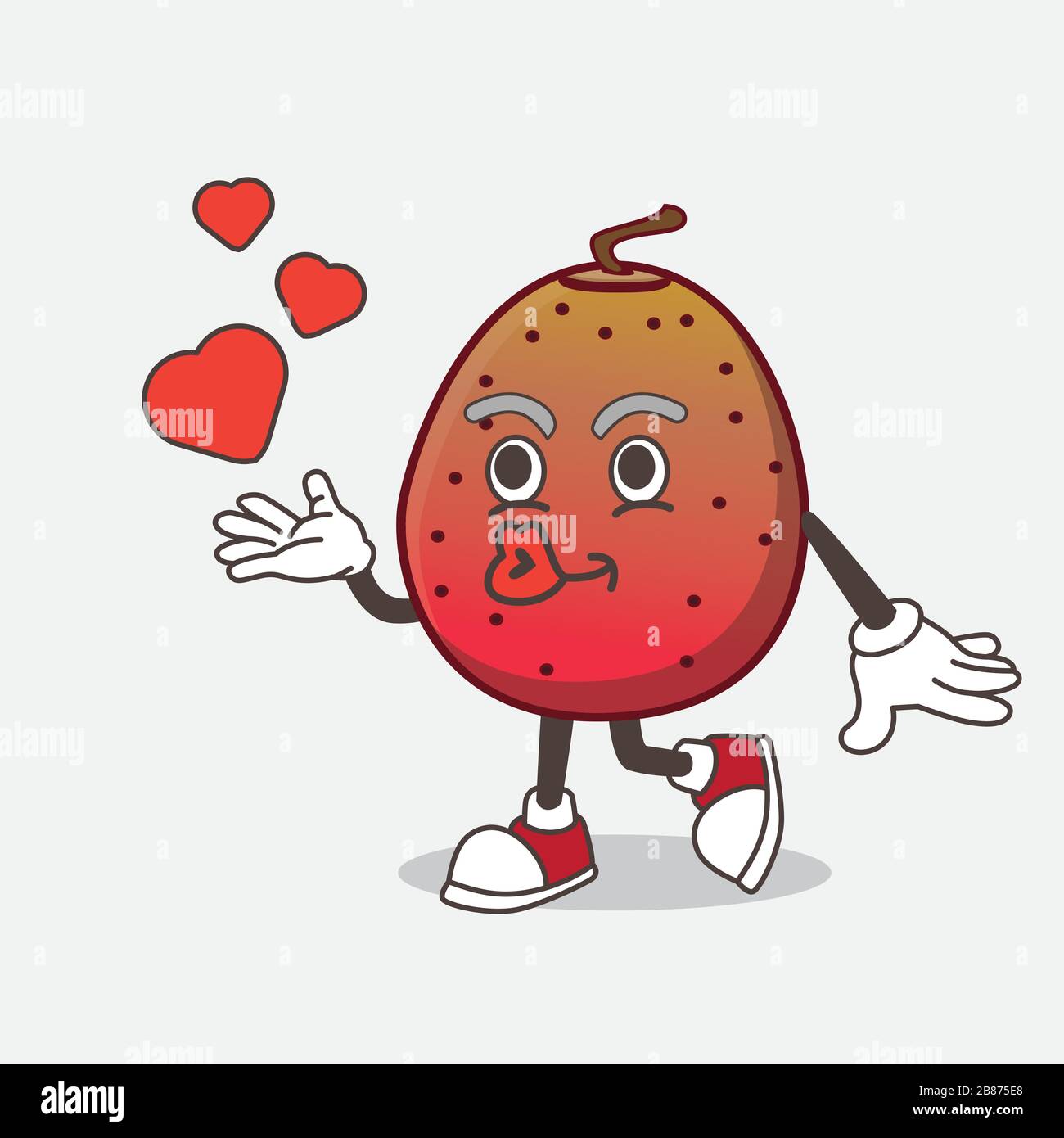 A picture of Indian Fig cartoon mascot character Stock Vector Image ...