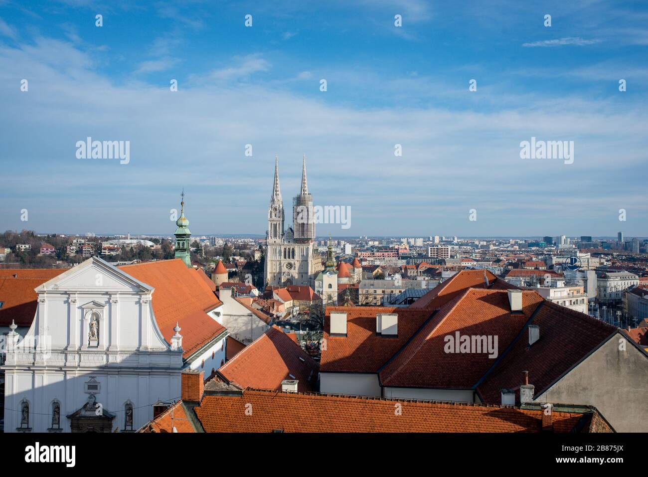 Zagreb square panorama hi-res stock photography and images - Alamy