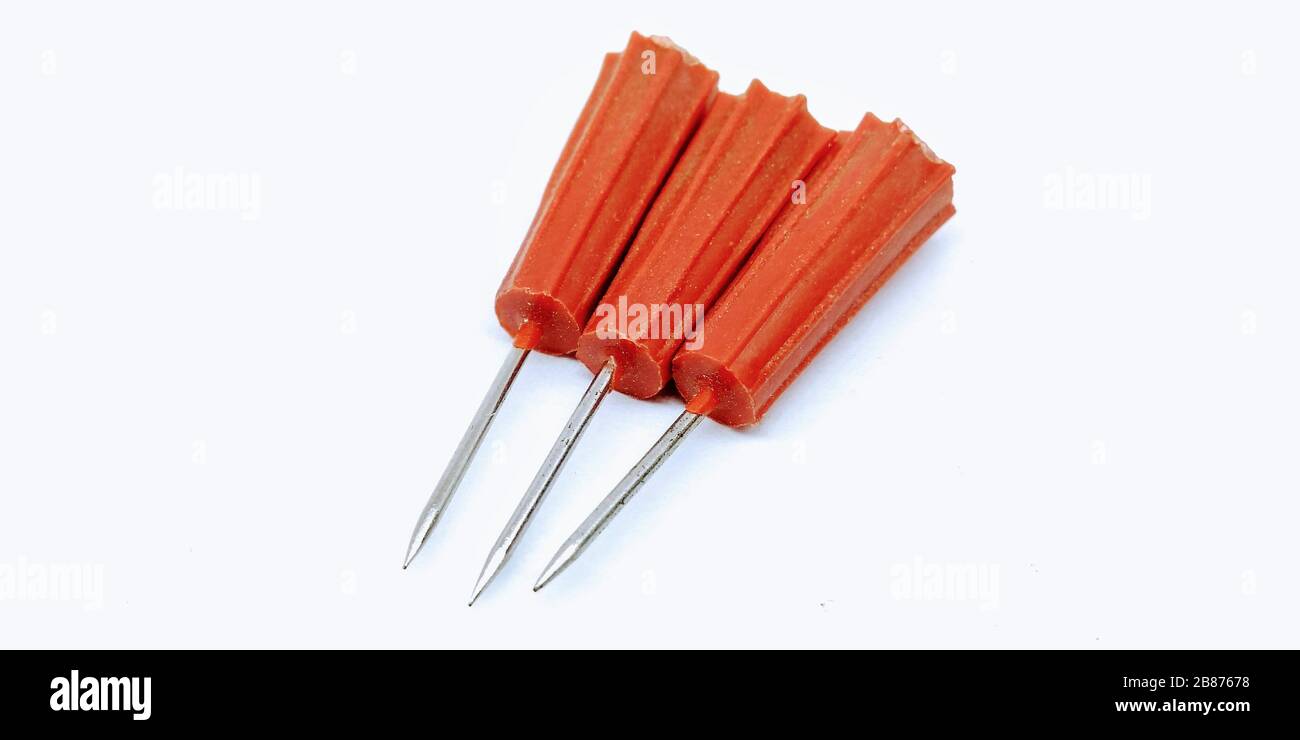 Notice board pins Cut Out Stock Images & Pictures - Alamy