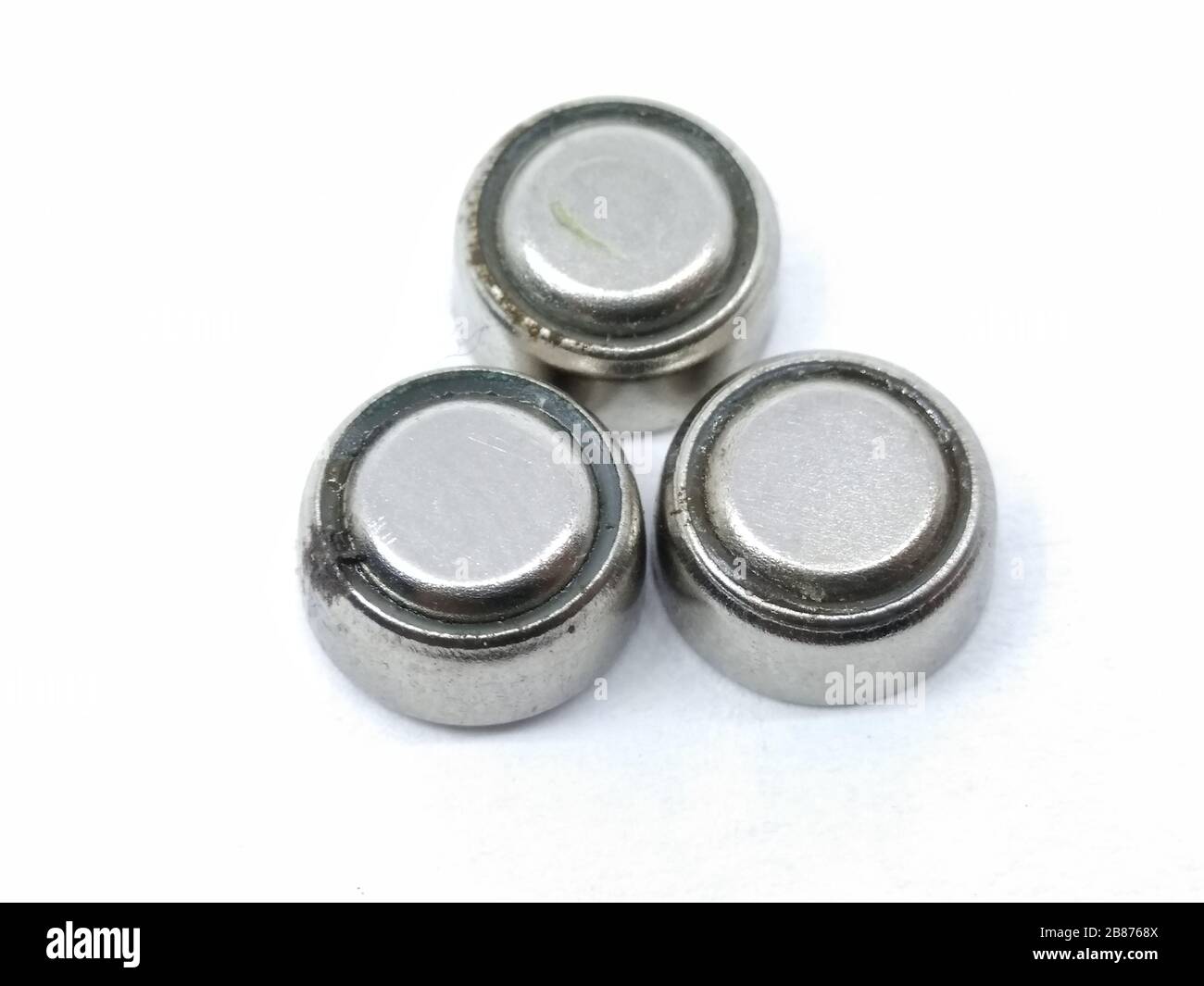 A picture of round battery Stock Photo - Alamy