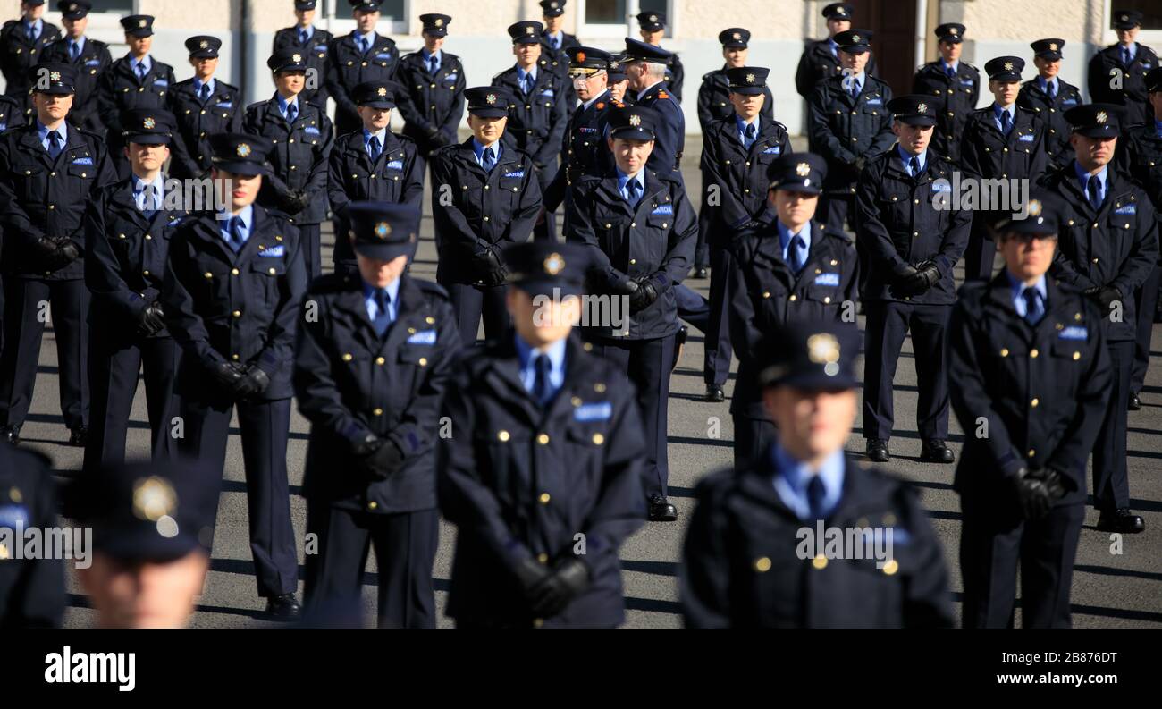 Attestation ceremony garda training college hi-res stock photography ...