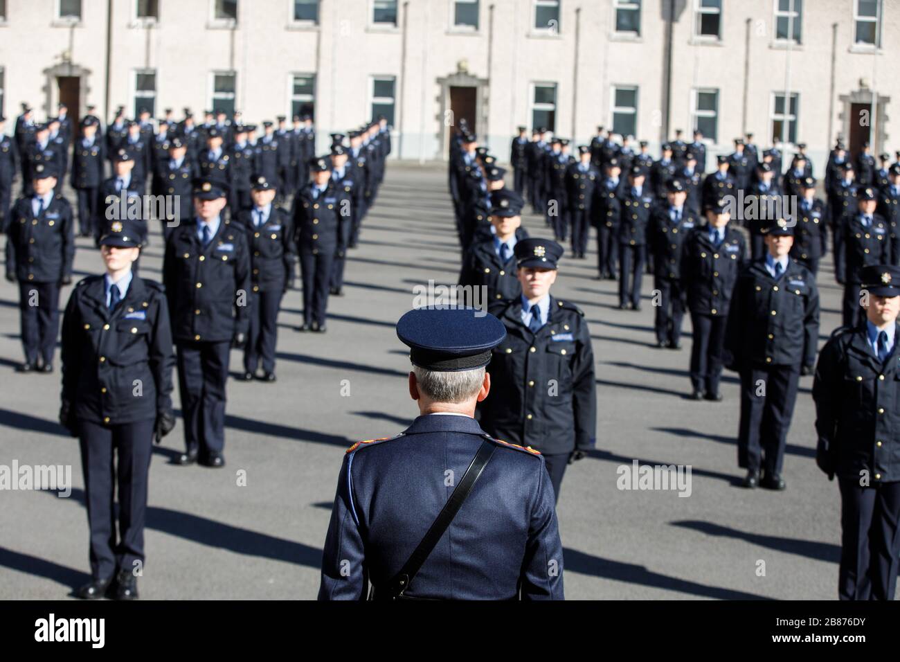 Attestation ceremony garda training college hi-res stock photography ...