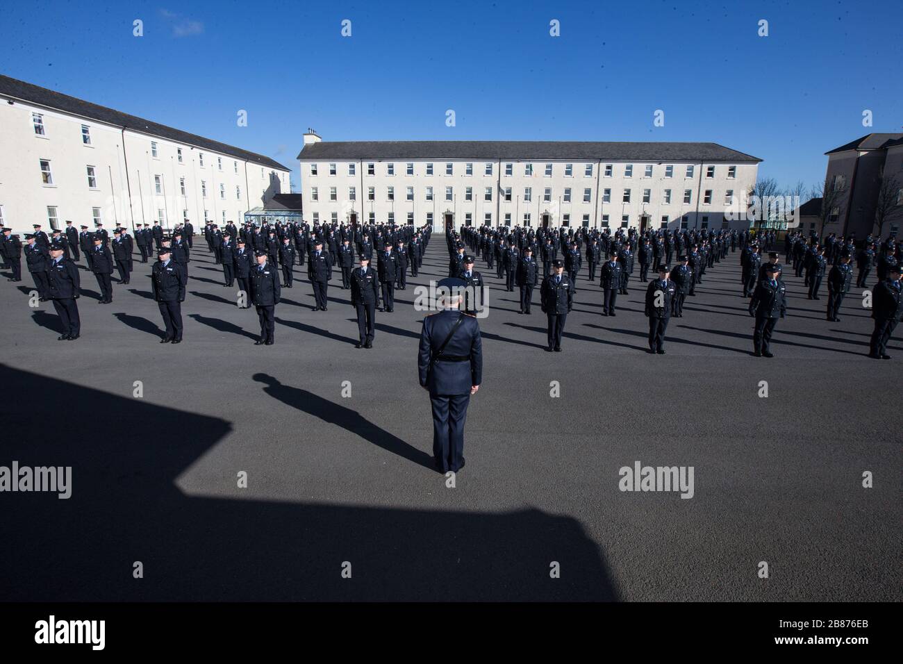 Attestation ceremony garda training college hi-res stock photography ...