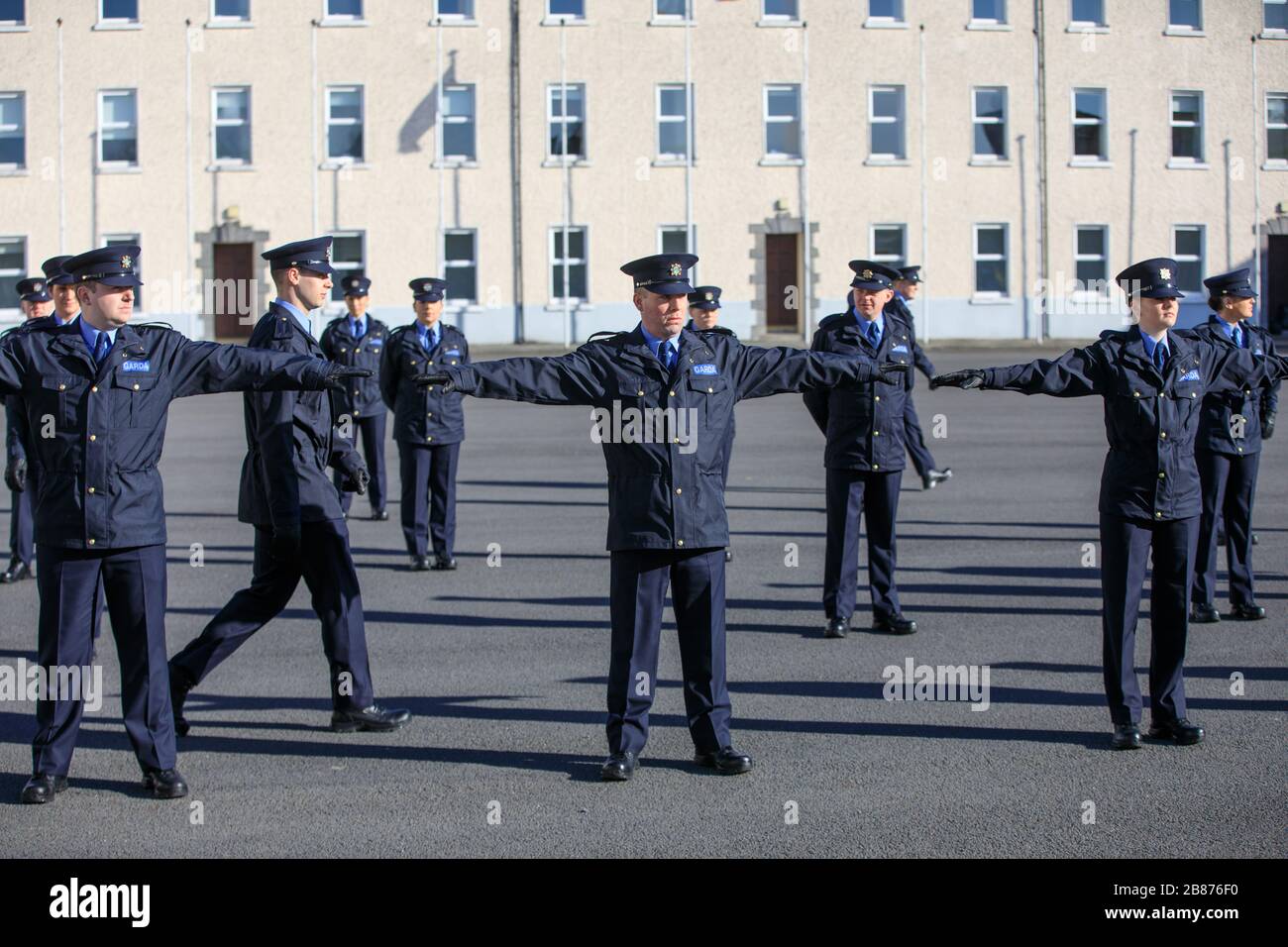 Attestation ceremony garda training college hi-res stock photography ...