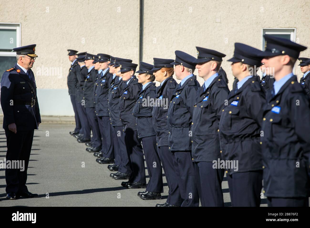 Attestation ceremony garda training college hi-res stock photography ...