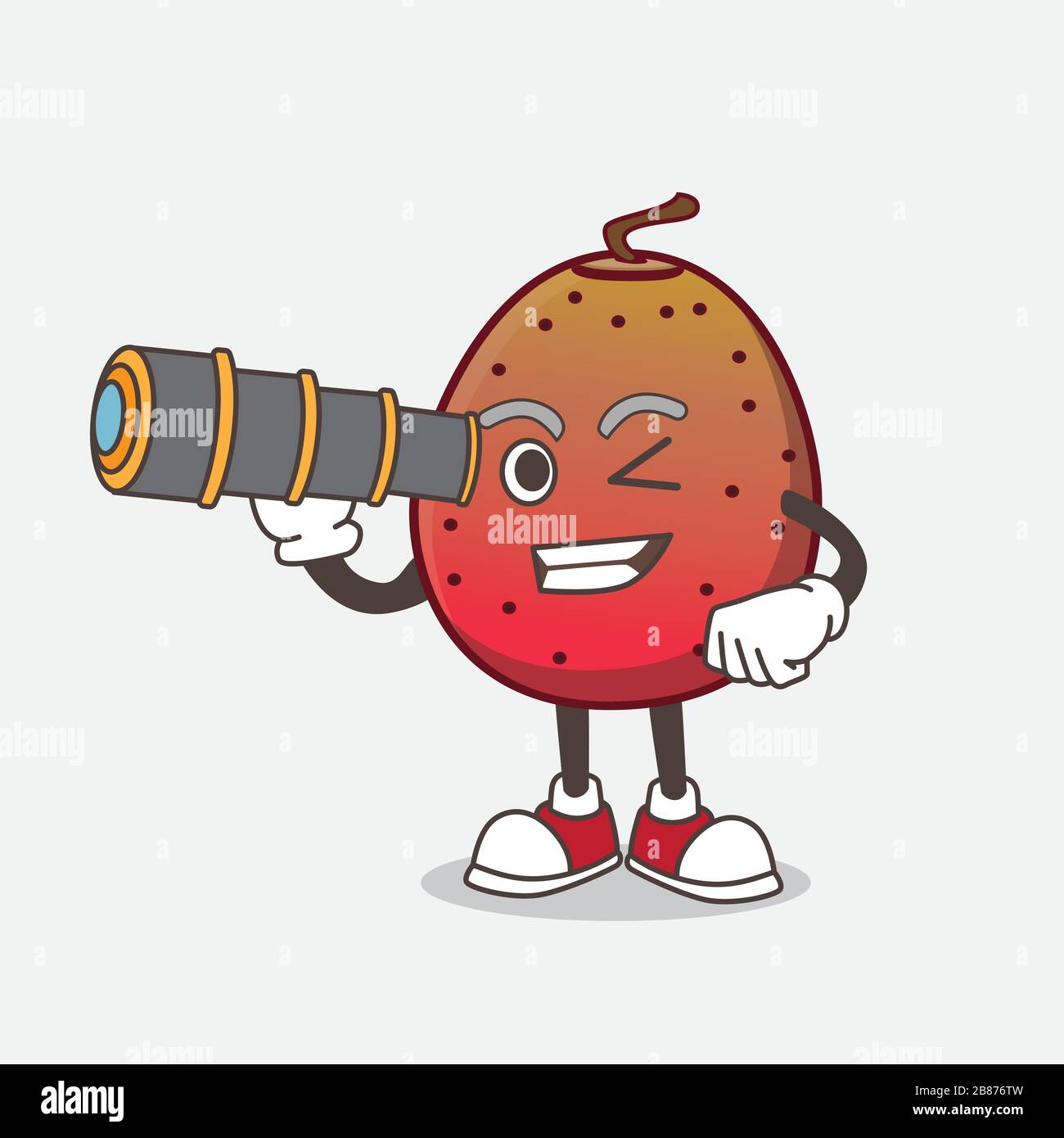 A picture of Indian Fig cartoon mascot character Stock Vector Image ...