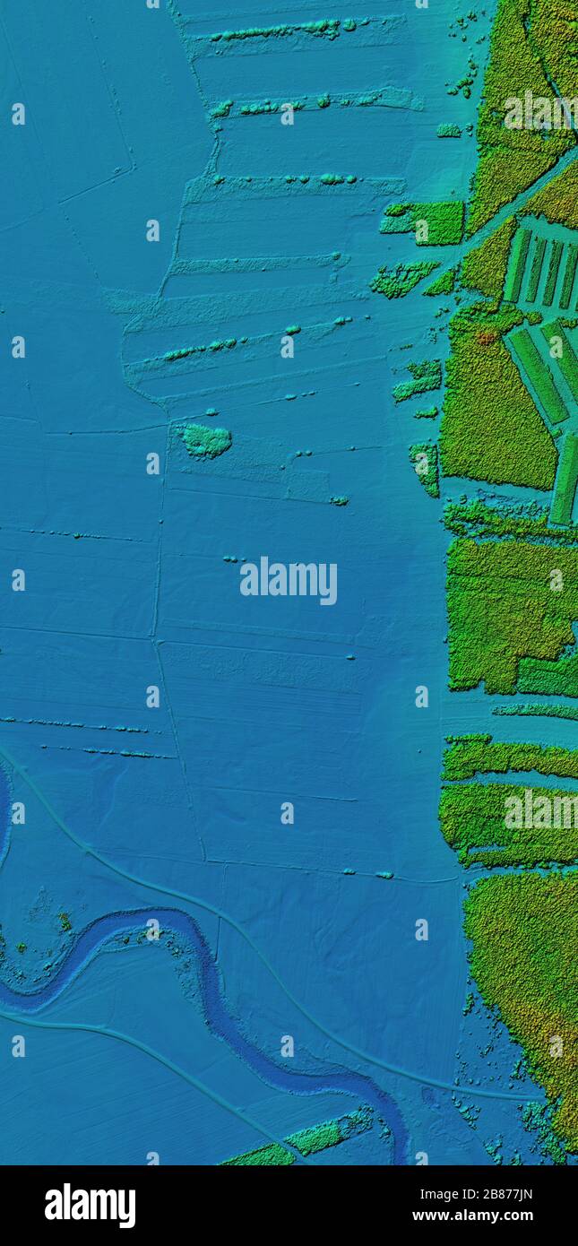 Digital elevation model drone hi-res stock photography and images - Alamy
