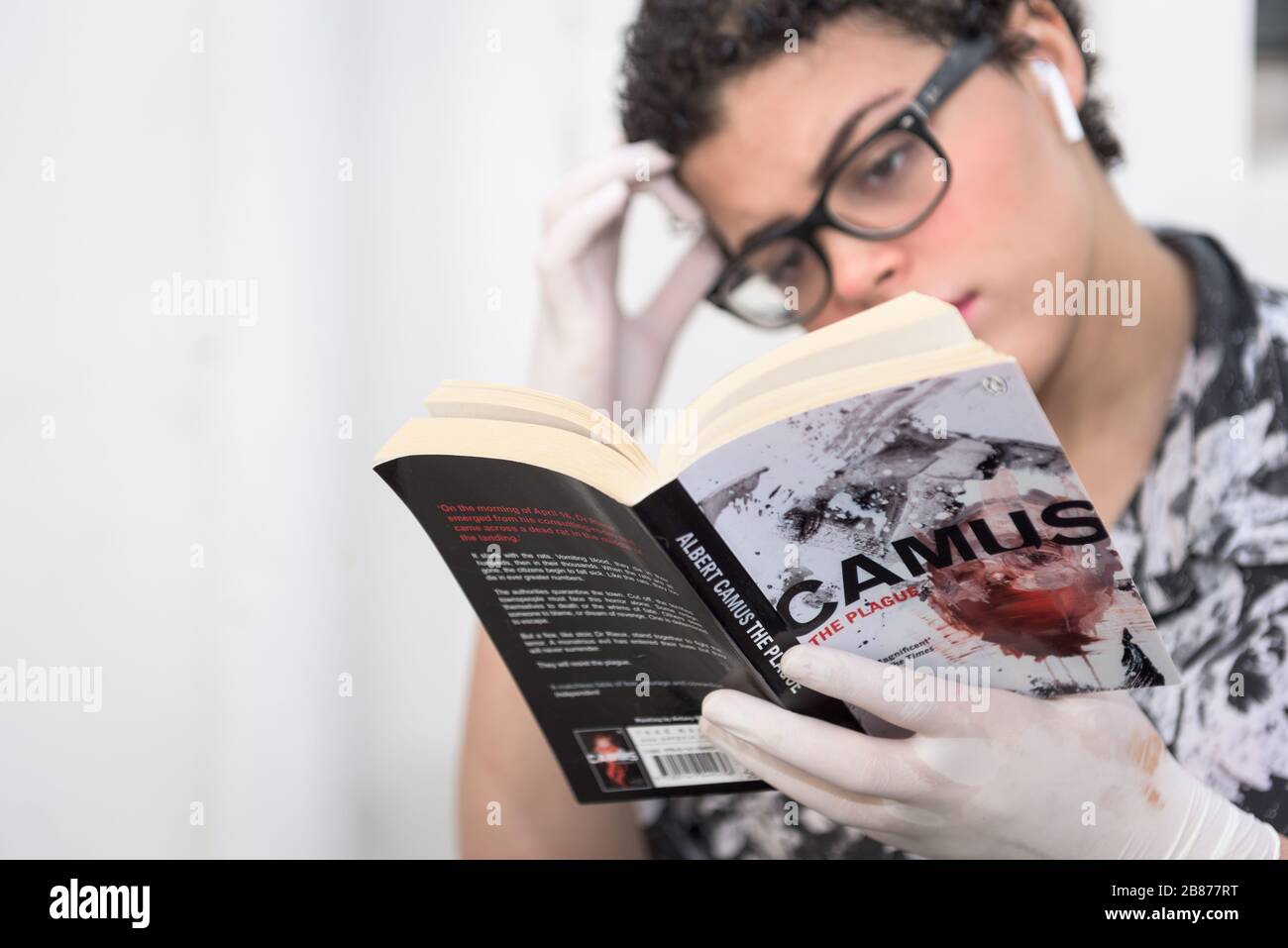 The existential and absurdist philosopher Albert Camus' novel, The ...