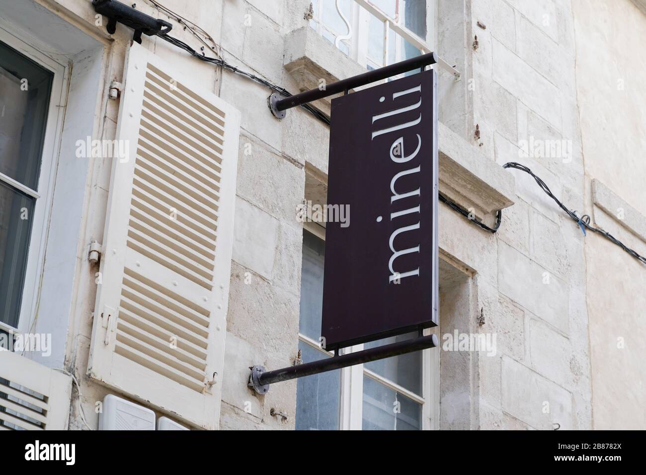 Minelli logo hi-res stock photography and images - Alamy