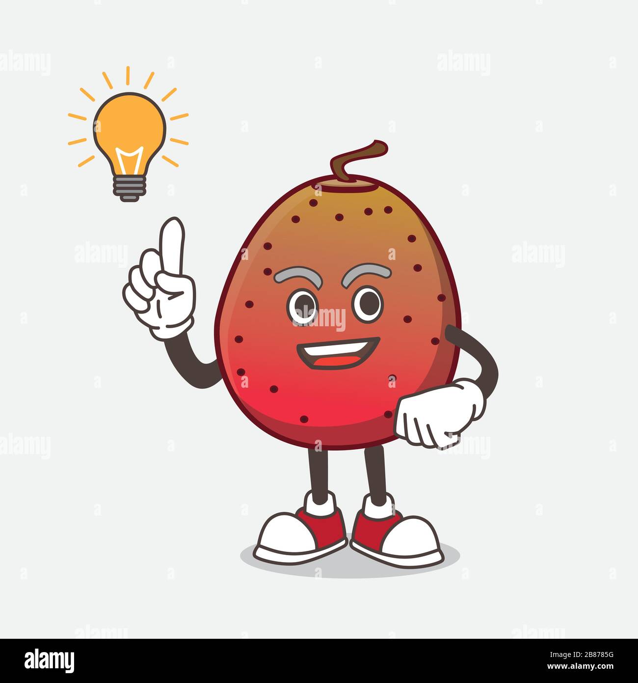 A picture of Indian Fig cartoon mascot character Stock Vector Image ...