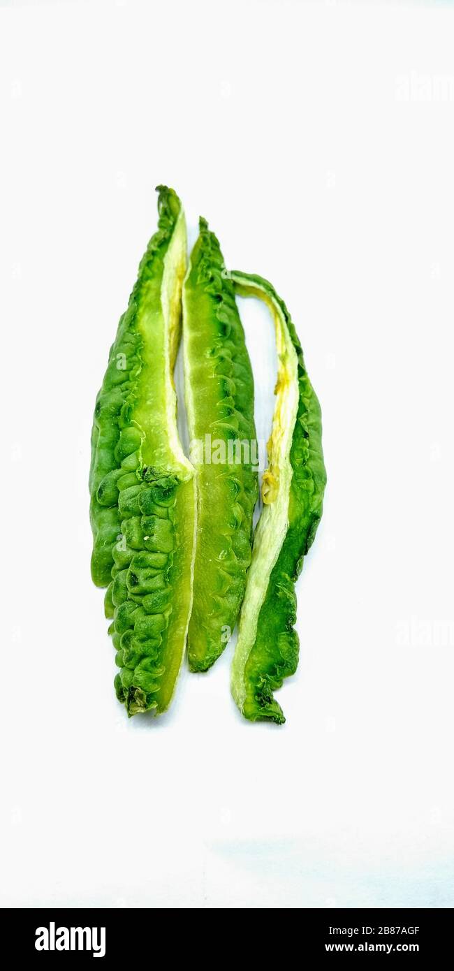 A picture of bitter melon Stock Photo - Alamy