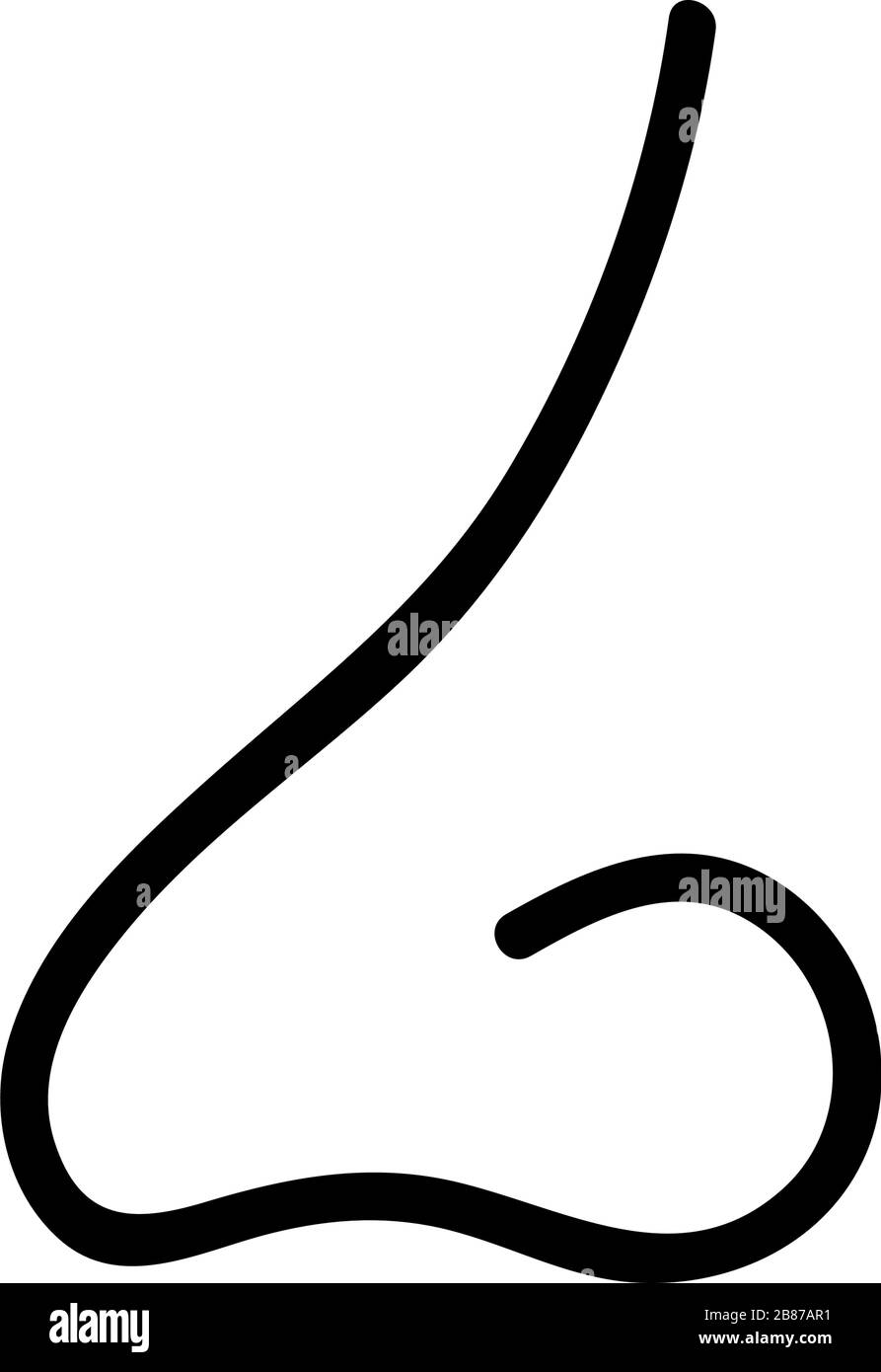 Nose Profile Clipart