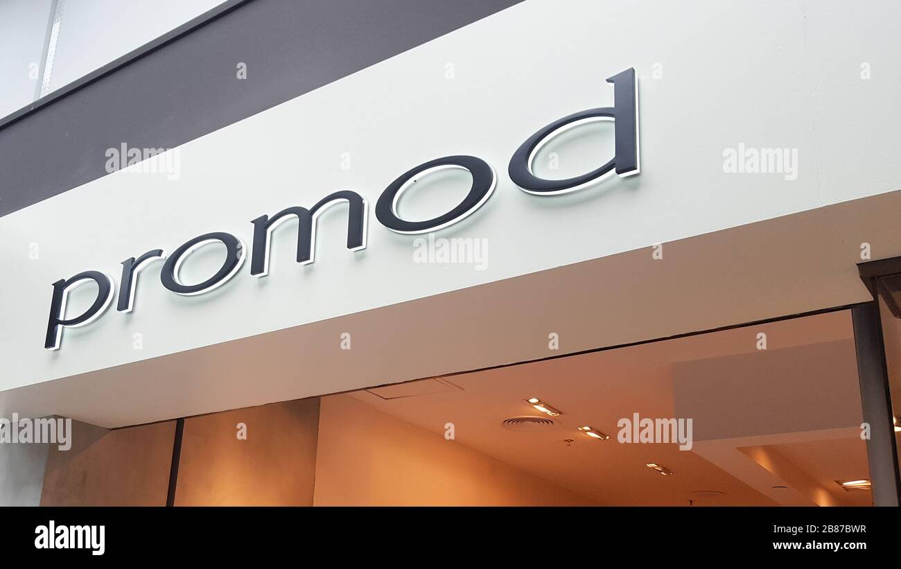 Bordeaux , Aquitaine / France - 10 17 2019 : logo Promod store sign ...